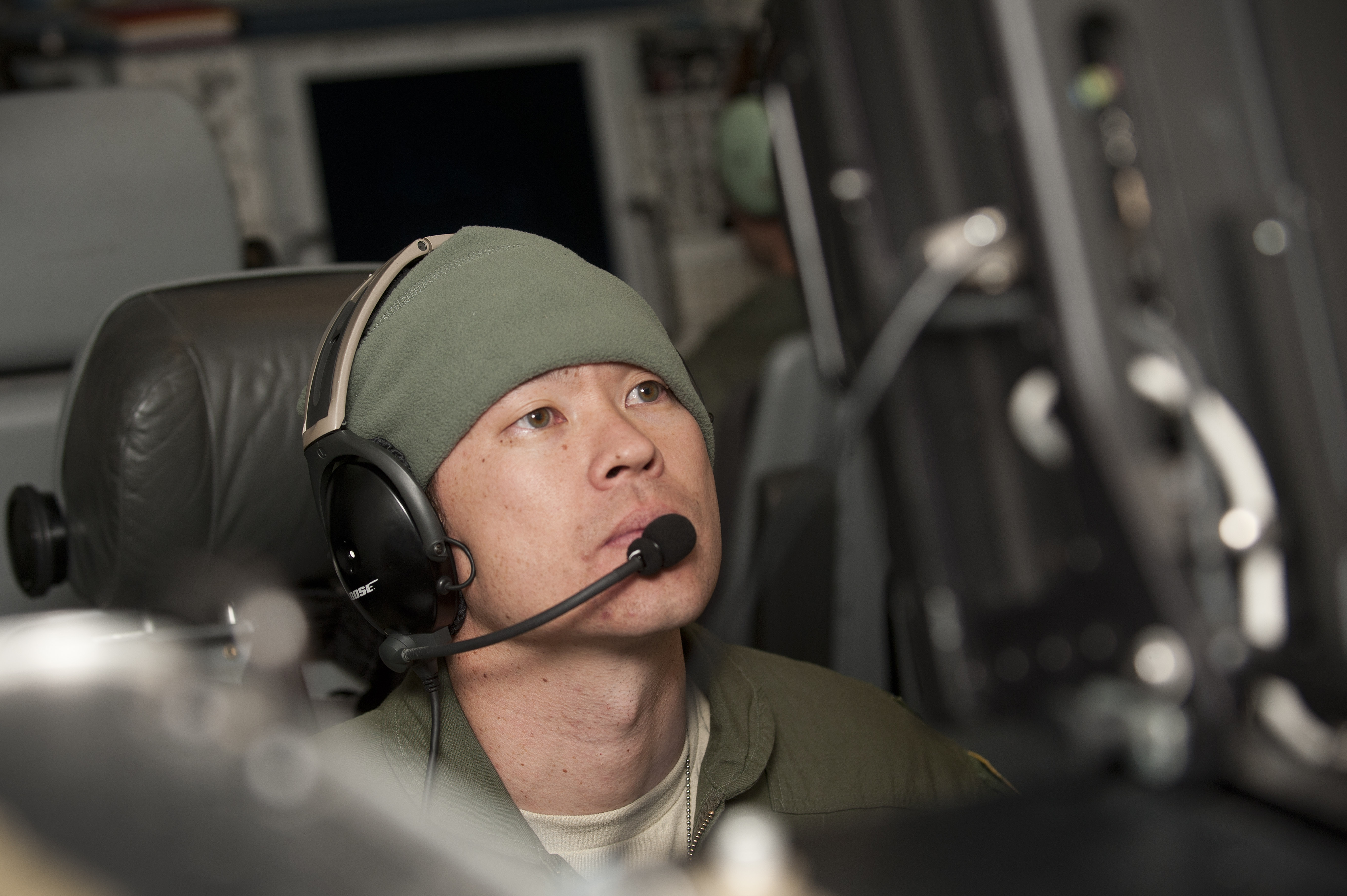 E-3 Sentry AWACS aircrew orchestrates Green Flag-West battle space