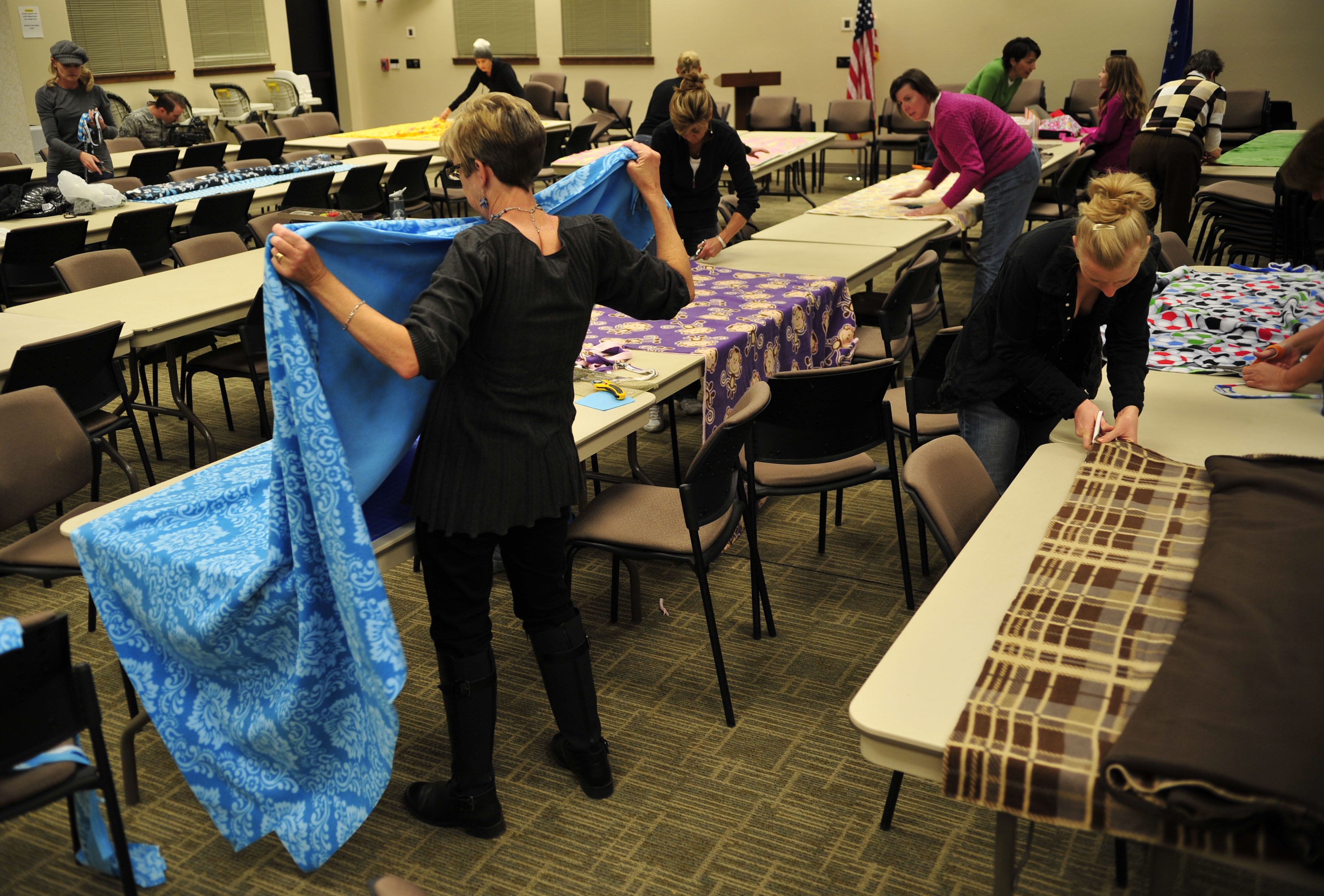 Handcrafted blankets to benefit homeless > Buckley Space Force Base ...