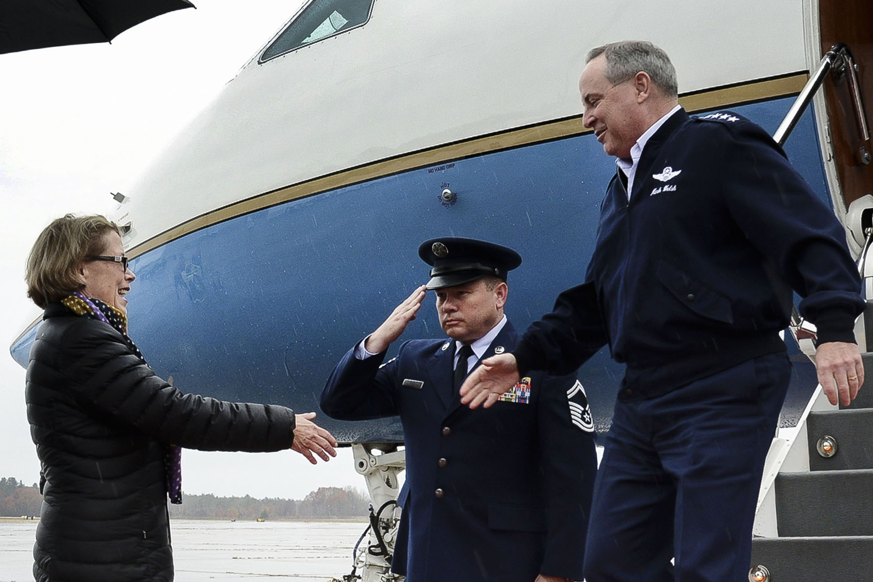 Gen. Welsh arrives at Hanscom > Hanscom Air Force Base > Article Display