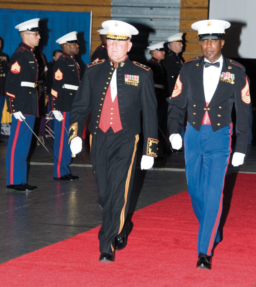 Marines celebrate Corps' 238th birthday