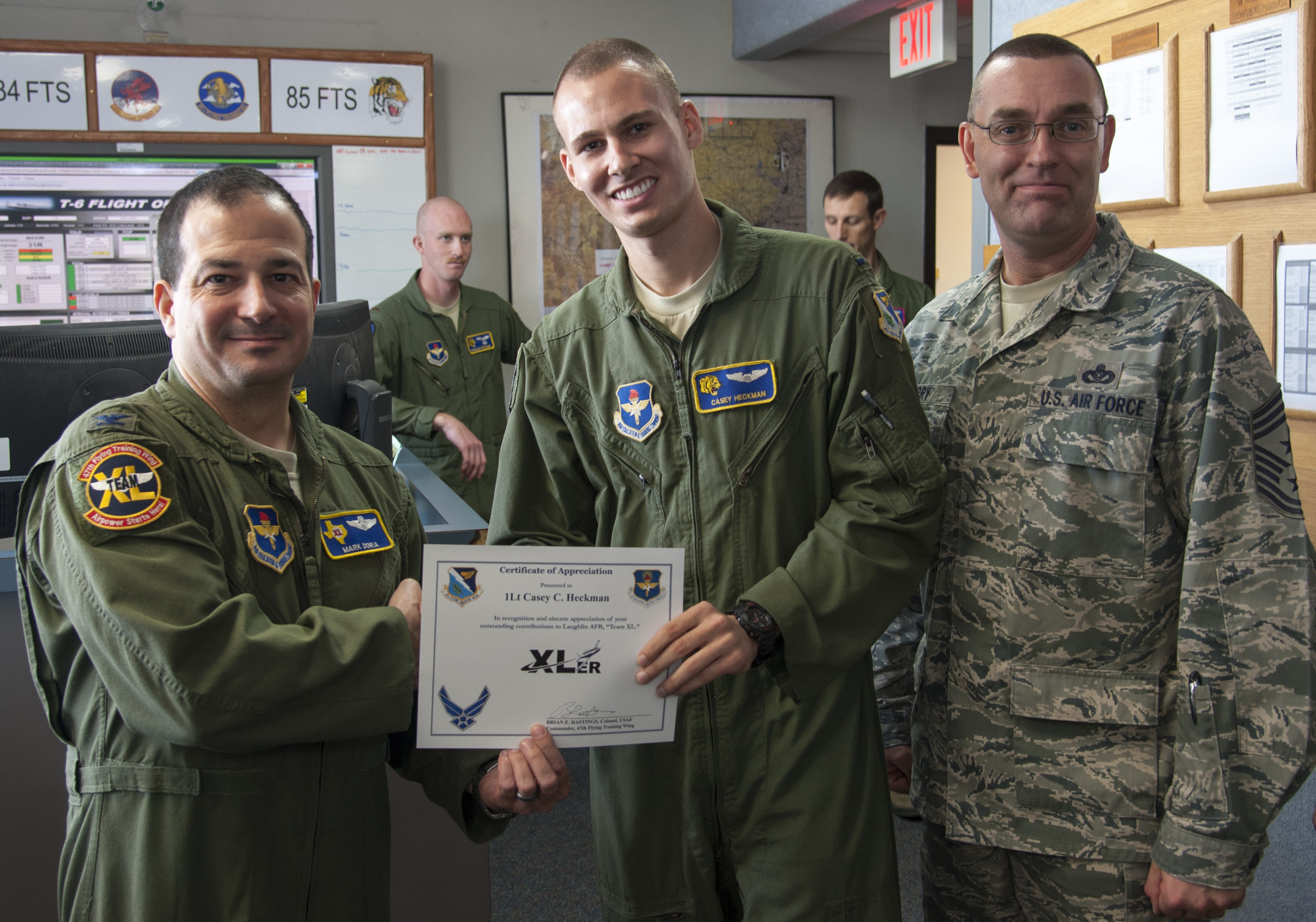 Laughlin XLer: 1st Lt. Casey Heckman, 85th FTS > Laughlin Air Force ...