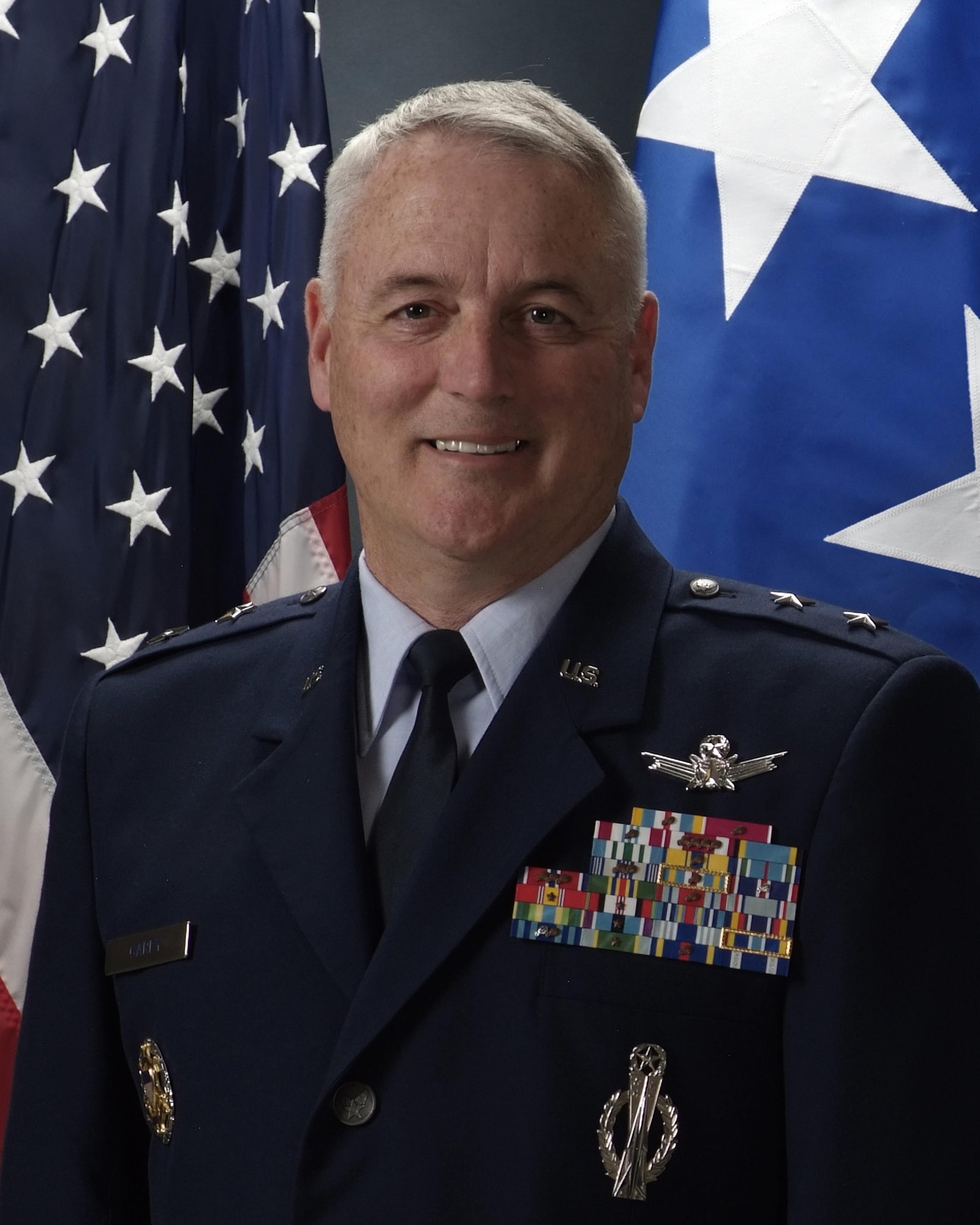MAJOR GENERAL MICHAEL J. CAREY > Air Force > Biography Display
