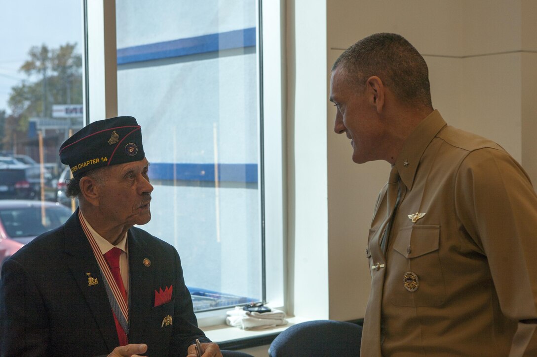 Montford Point Marines attend grand re-opening of Elmore Marine Corps ...
