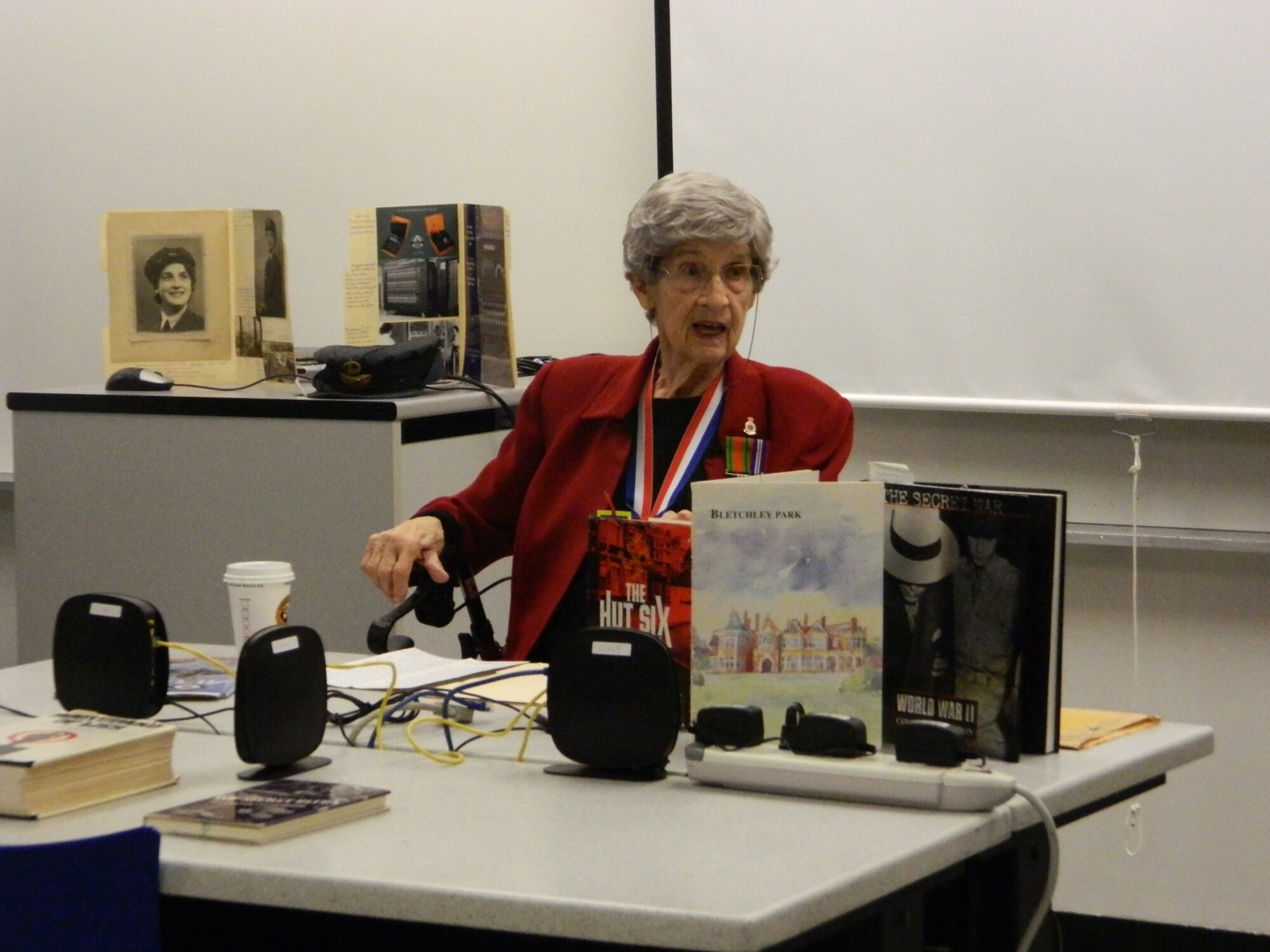 Breaking the code: World War II vet visits cadets, explains enigma of ...