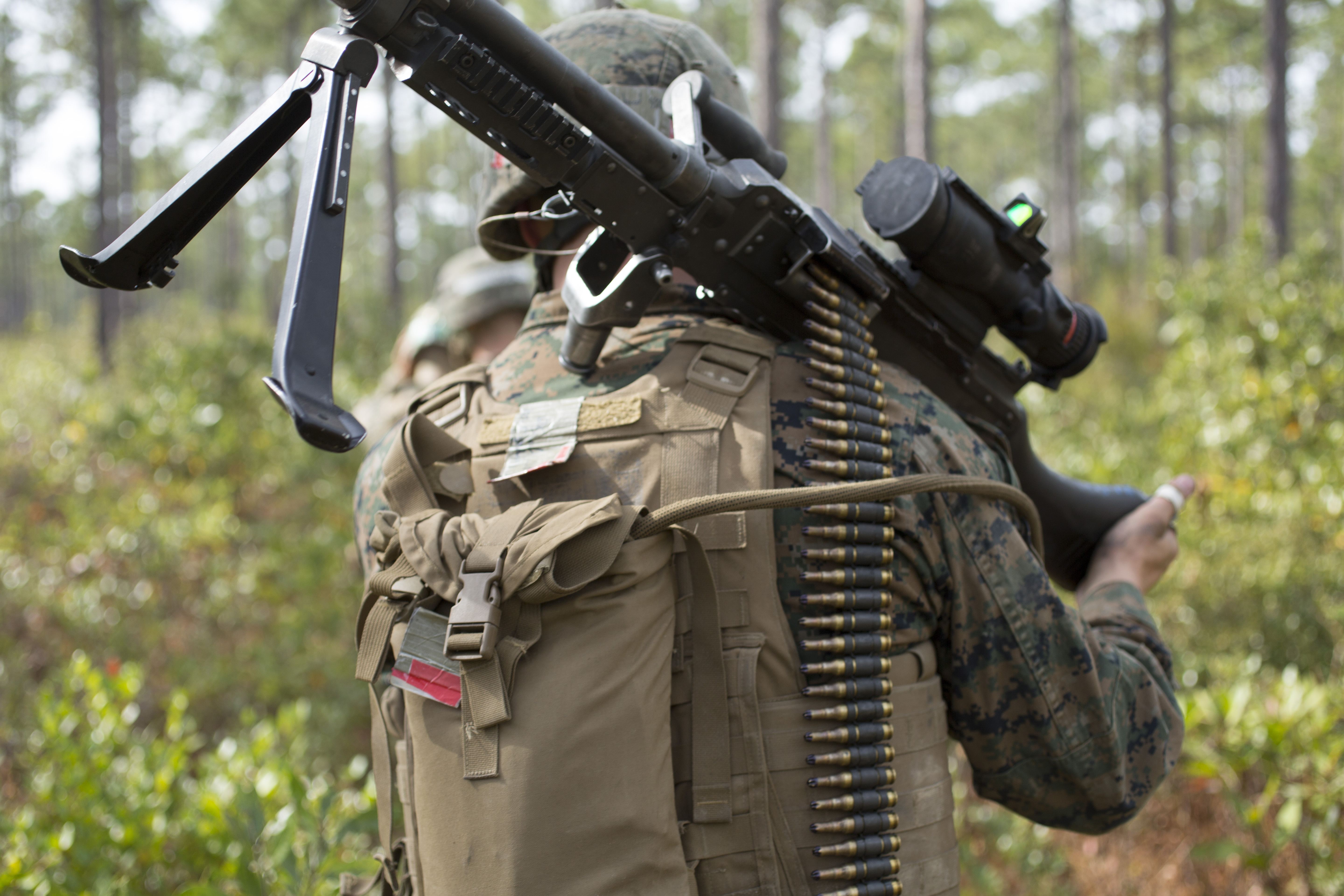 Marines from Delta Company, Infantry Training Battalion, School of ...