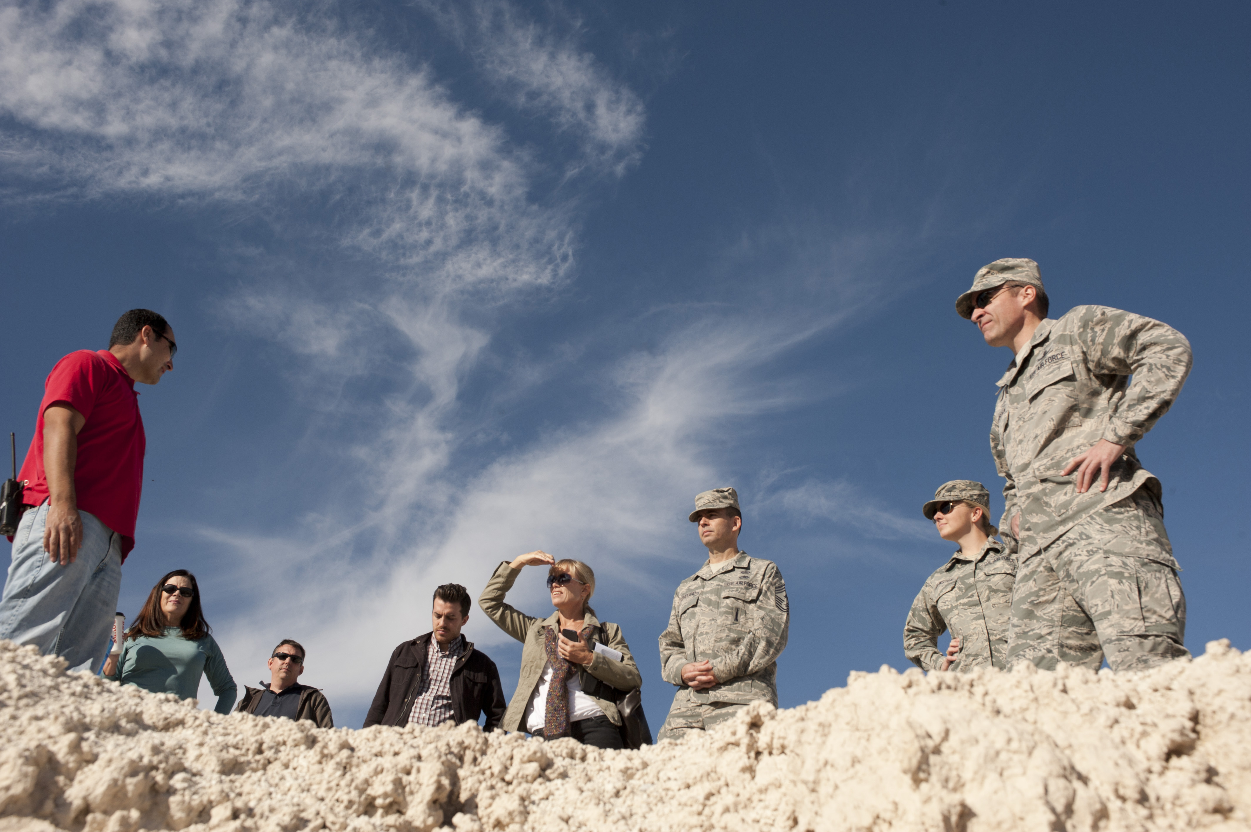 99 ABW leaders visit Tule Springs fossil beds > Nellis Air Force Base ...