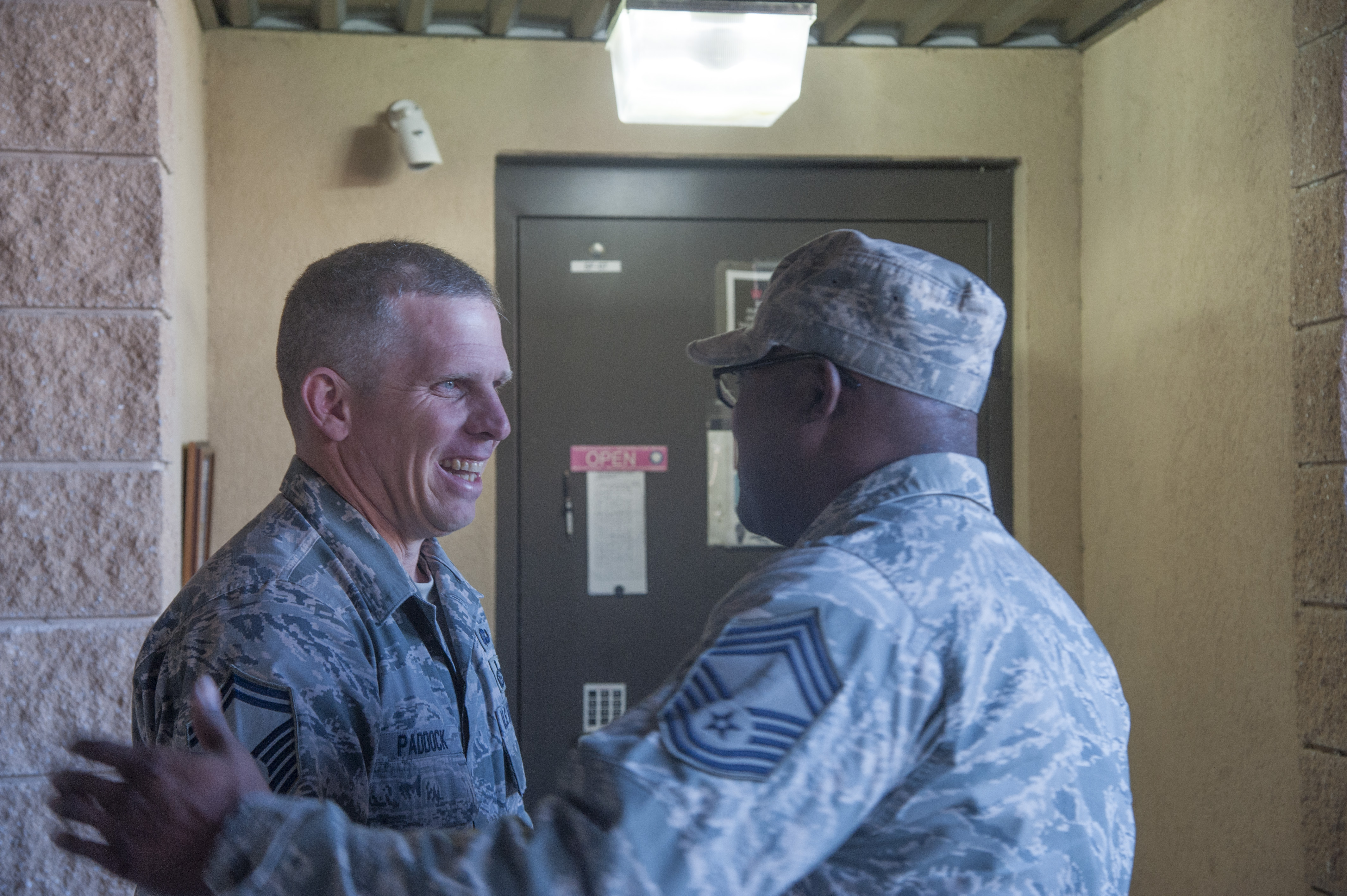 SMSgt Paddock earns CMSgt