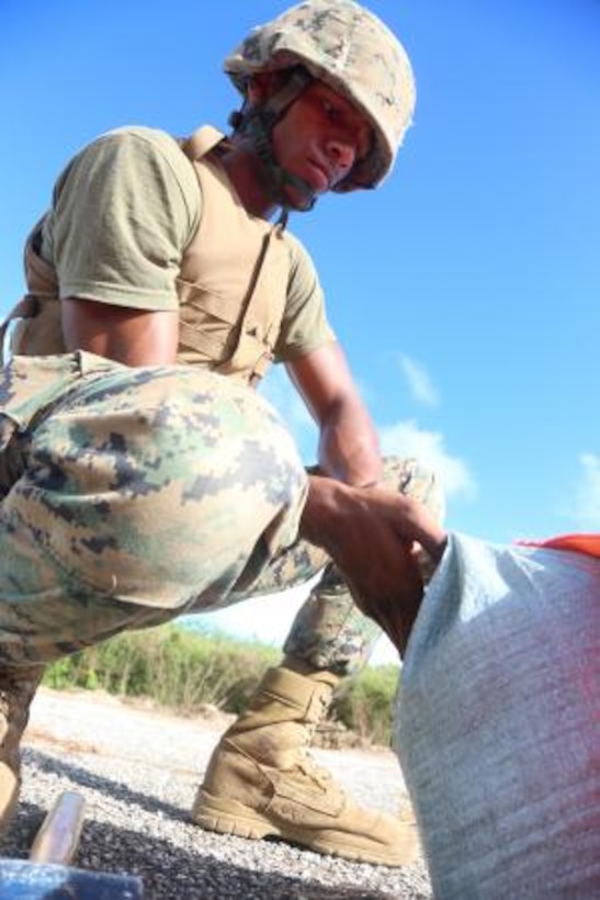 MMT Marines prepare Baker Runway for slated landings
