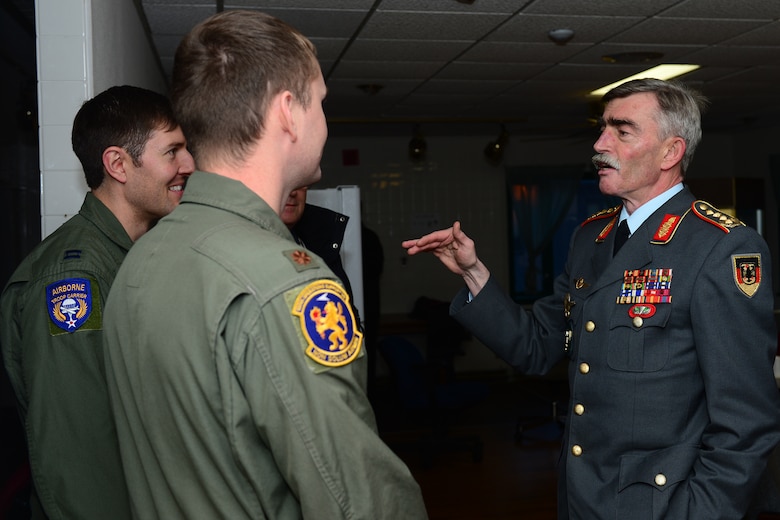 International government officials, military leaders visit 48th AEG in ...