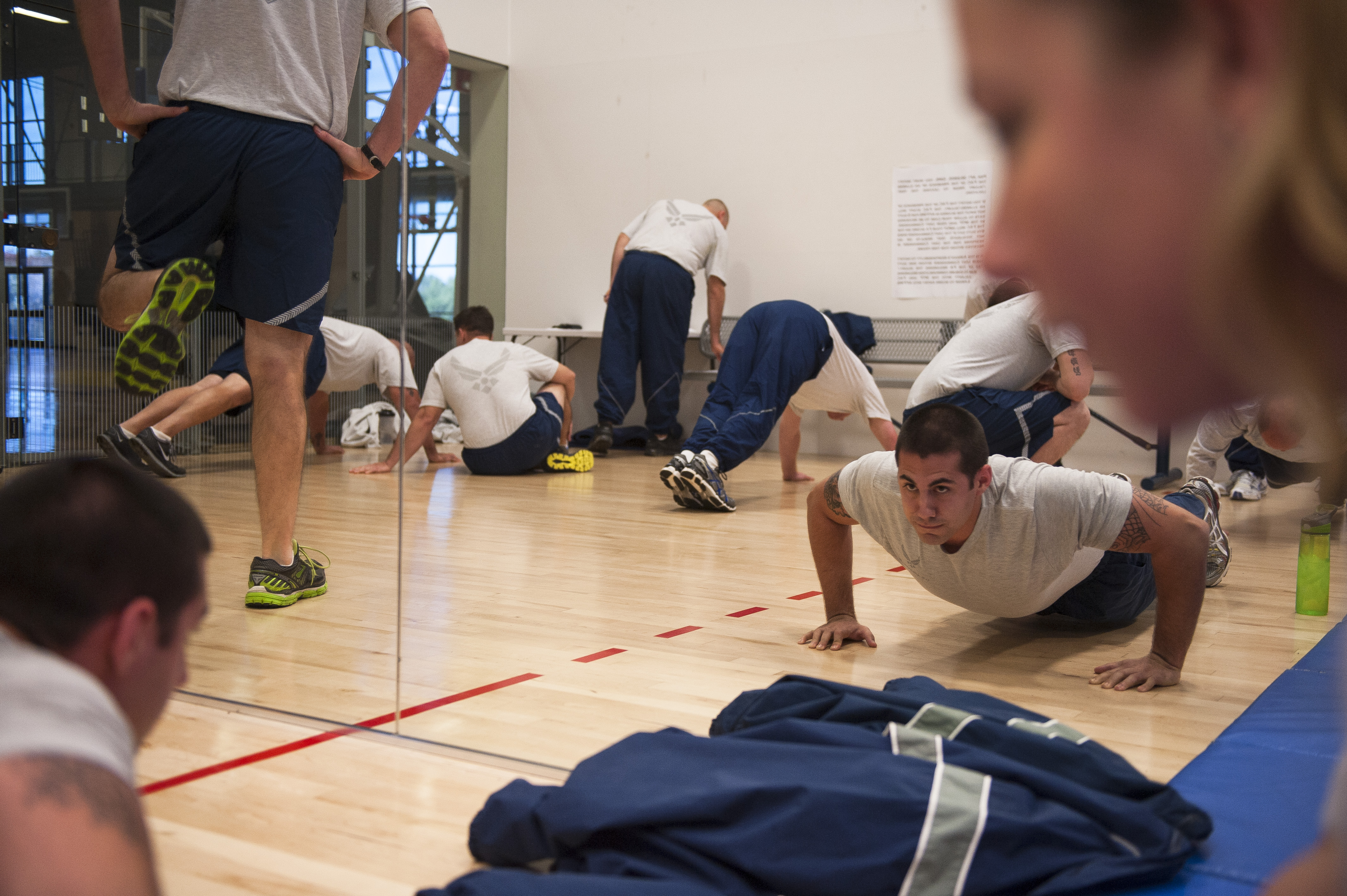 Air Force Fitness Program promoting TOTAL FITNESS > Little Rock Air ...