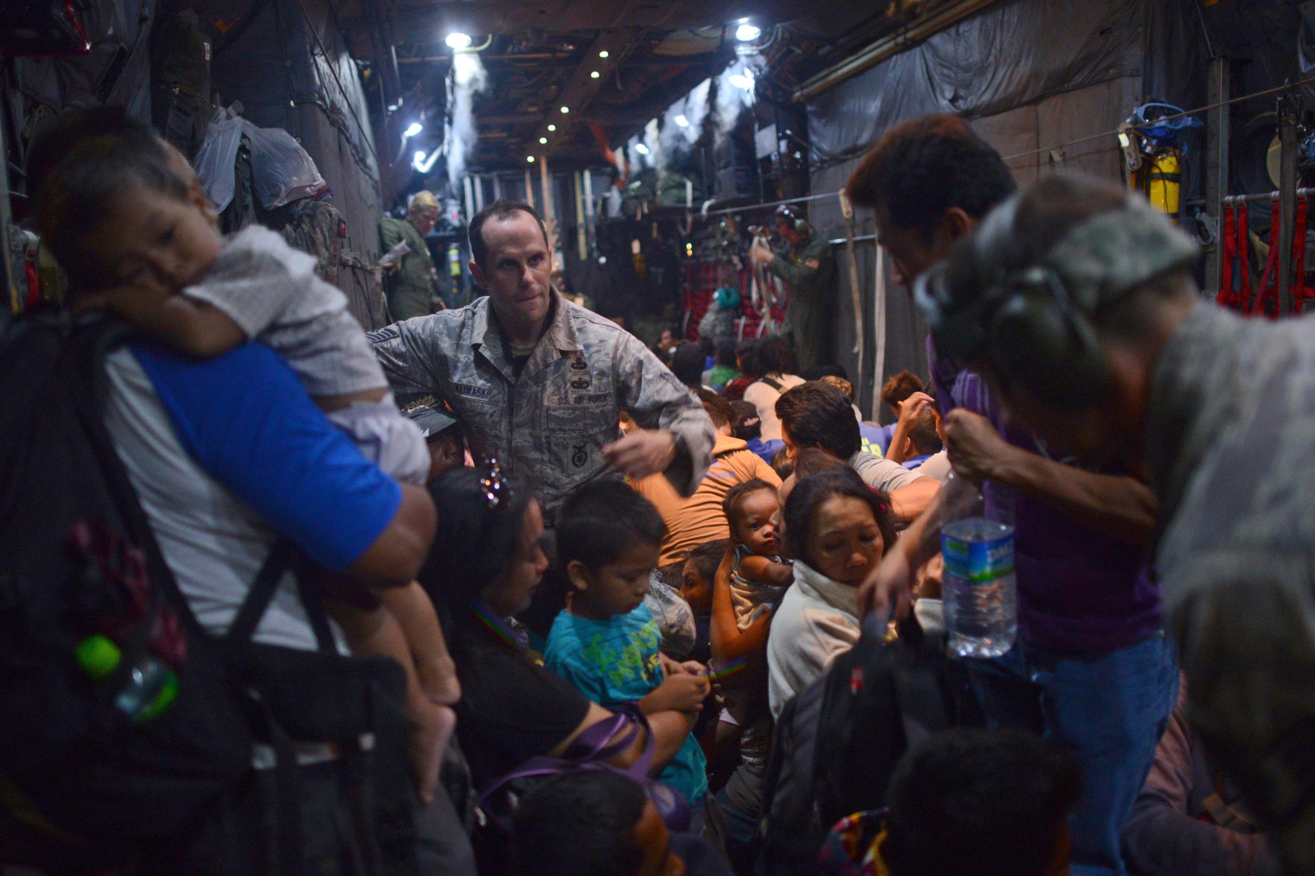 Operation Damayan airlifts intensify