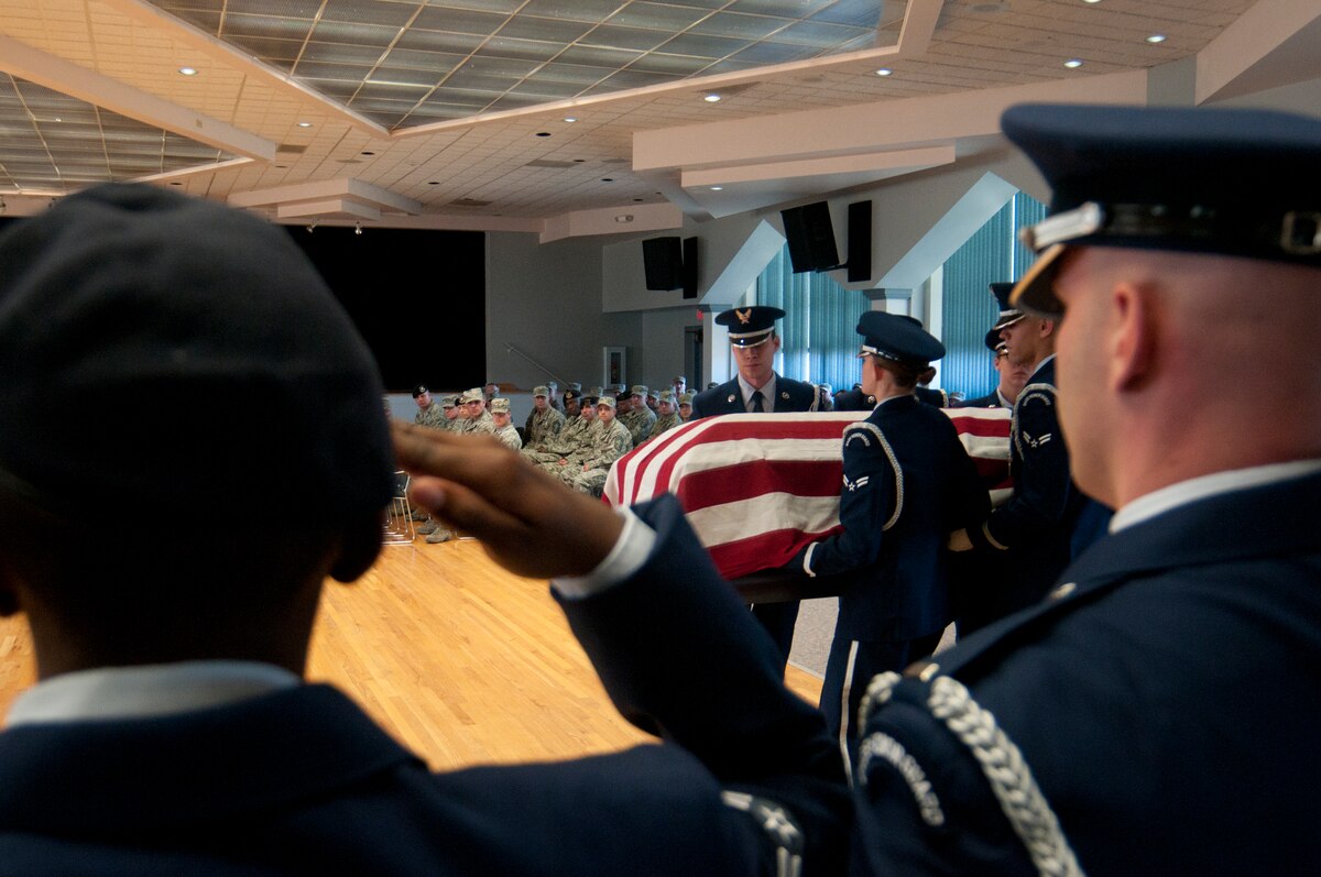Honor guard officially welcomes new guardsmen > Air Force Global Strike ...