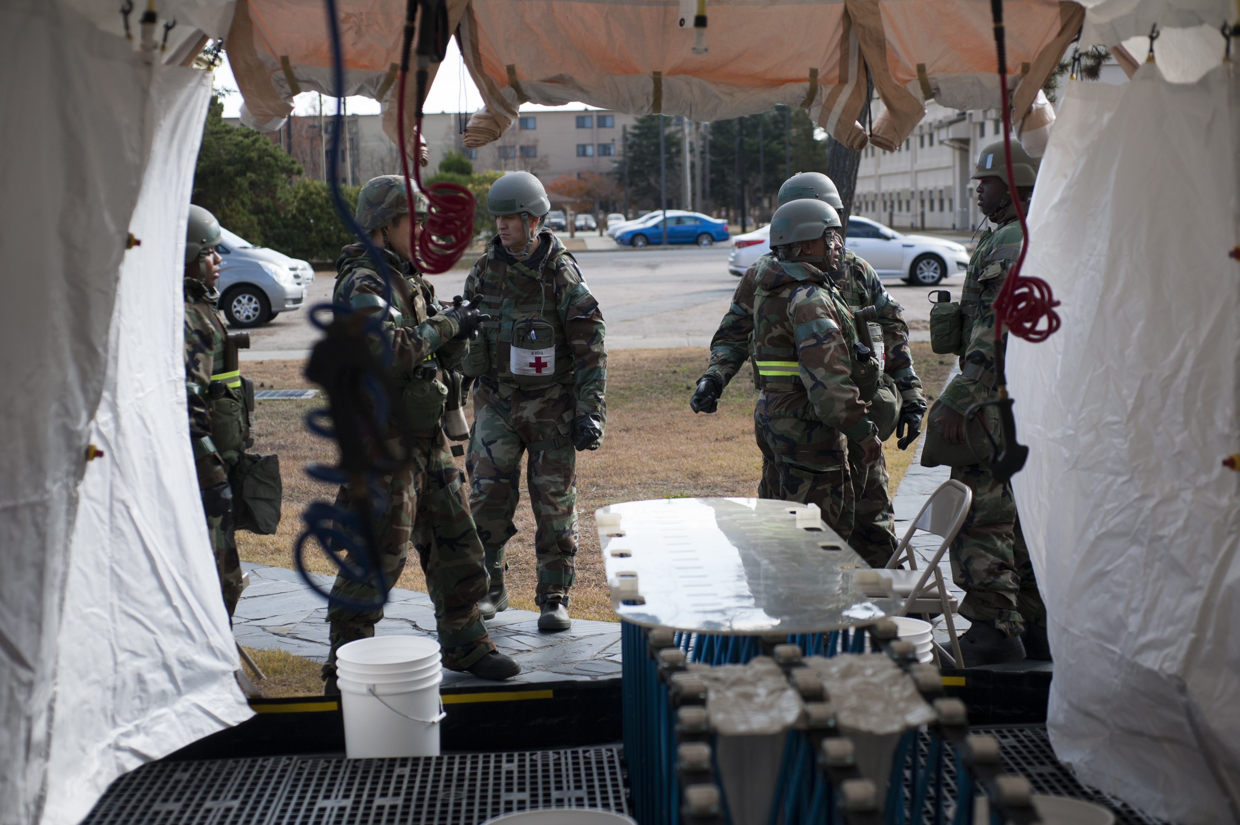 MDG sets up to clean up