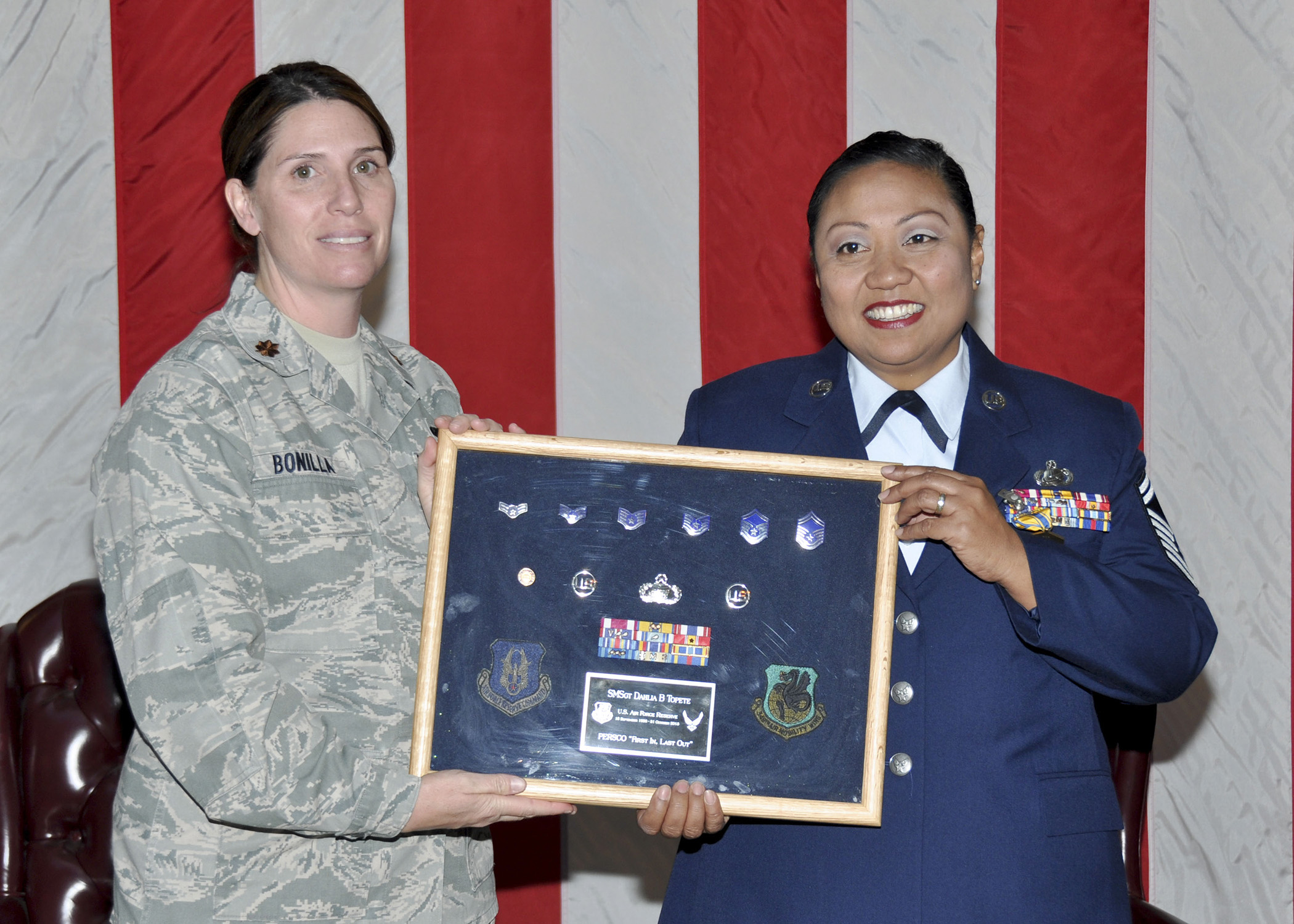349th Force Support member retires after more than 27 years of service ...