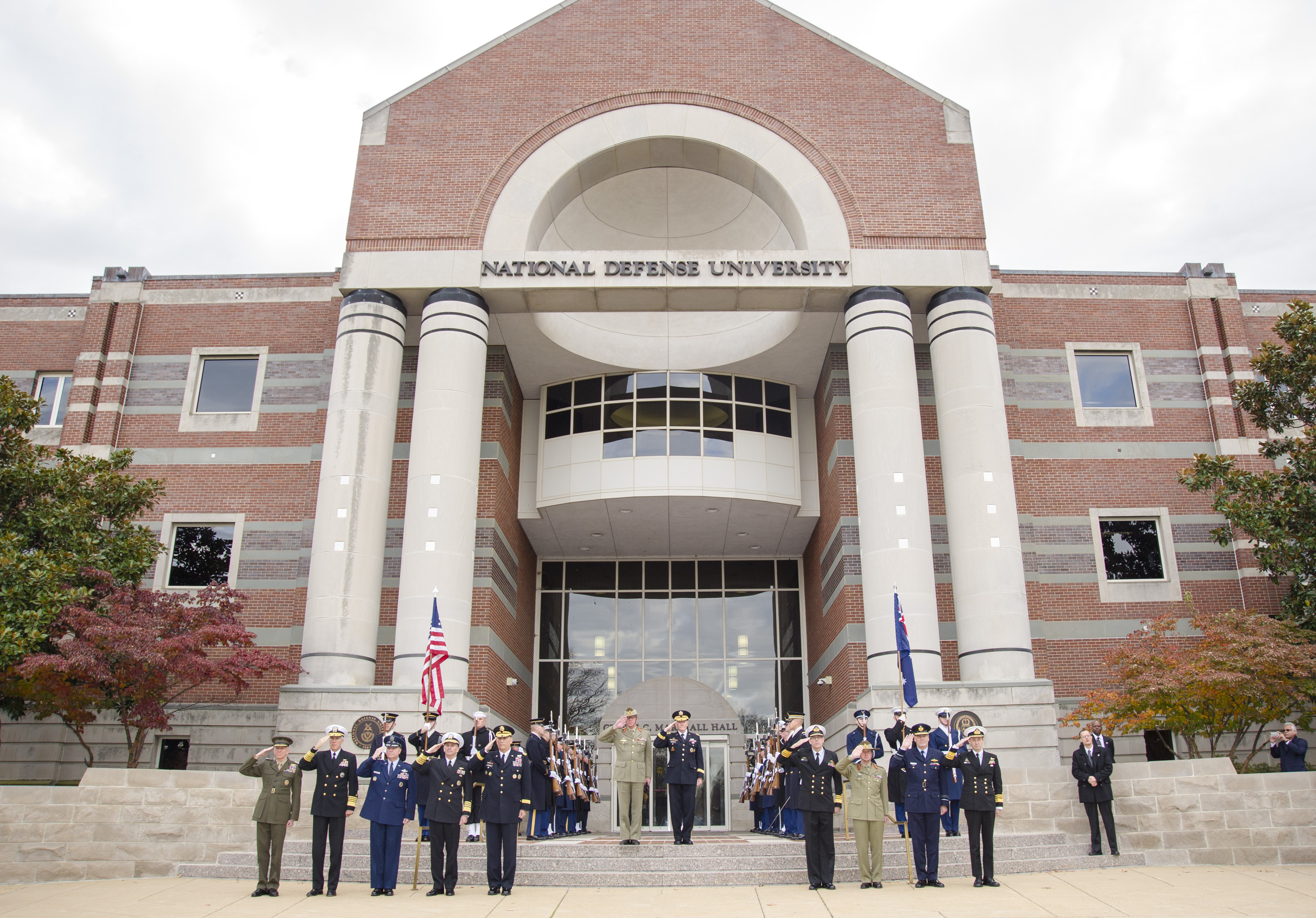 U.S. Army Gen. Martin E. Dempsey, right center, chairman of the Joint ...