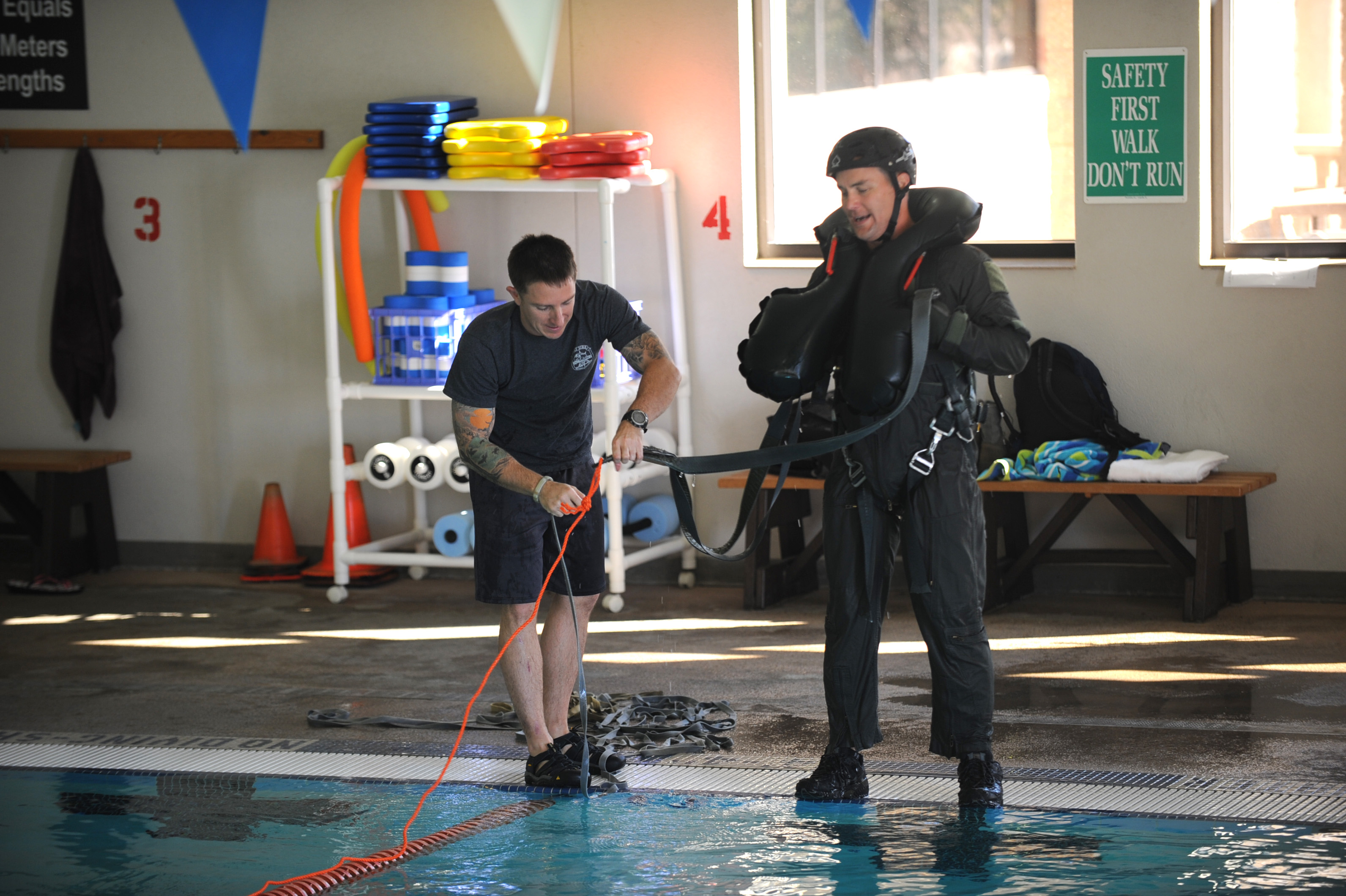 Water Survival Training