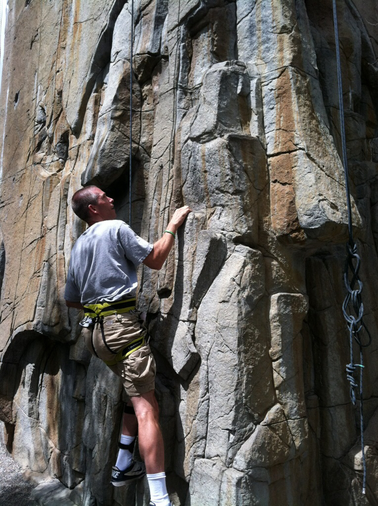 Facing the wall: Goal-setting helps us on the climb > U.S. Air Force ...