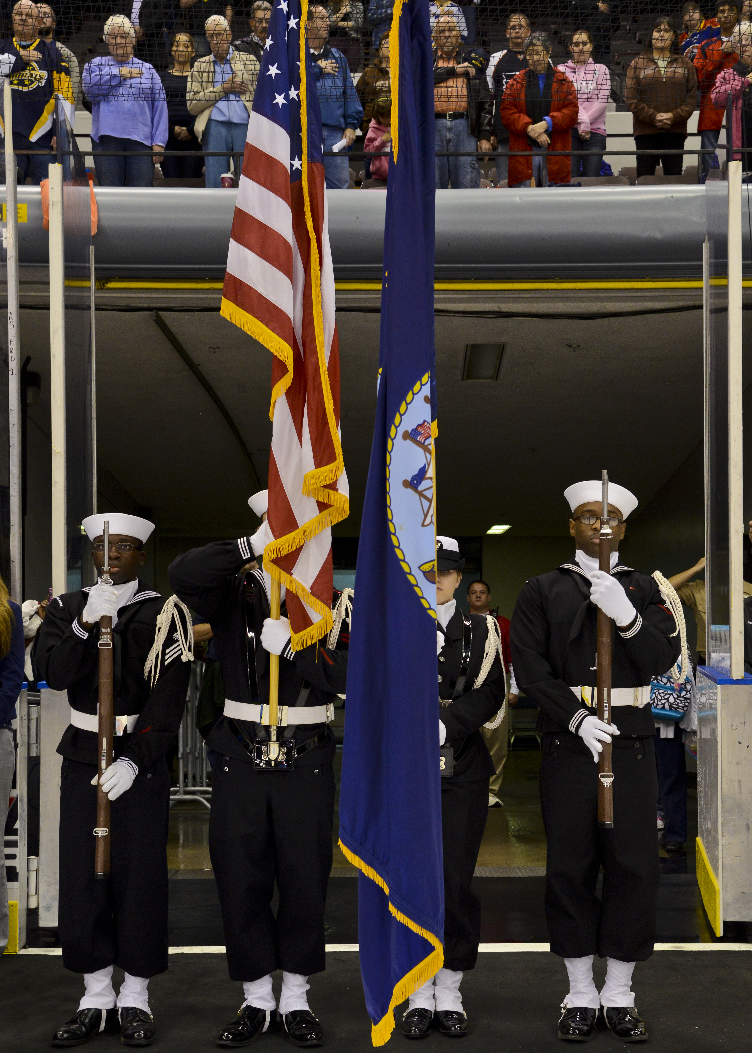 Norfolk Admirals 'slice ice' for Service members at annual appreciation ...