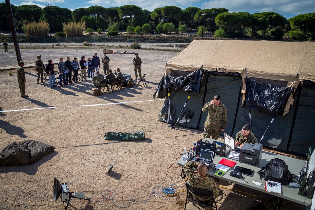 Marine units across Europe combine to train in Spain