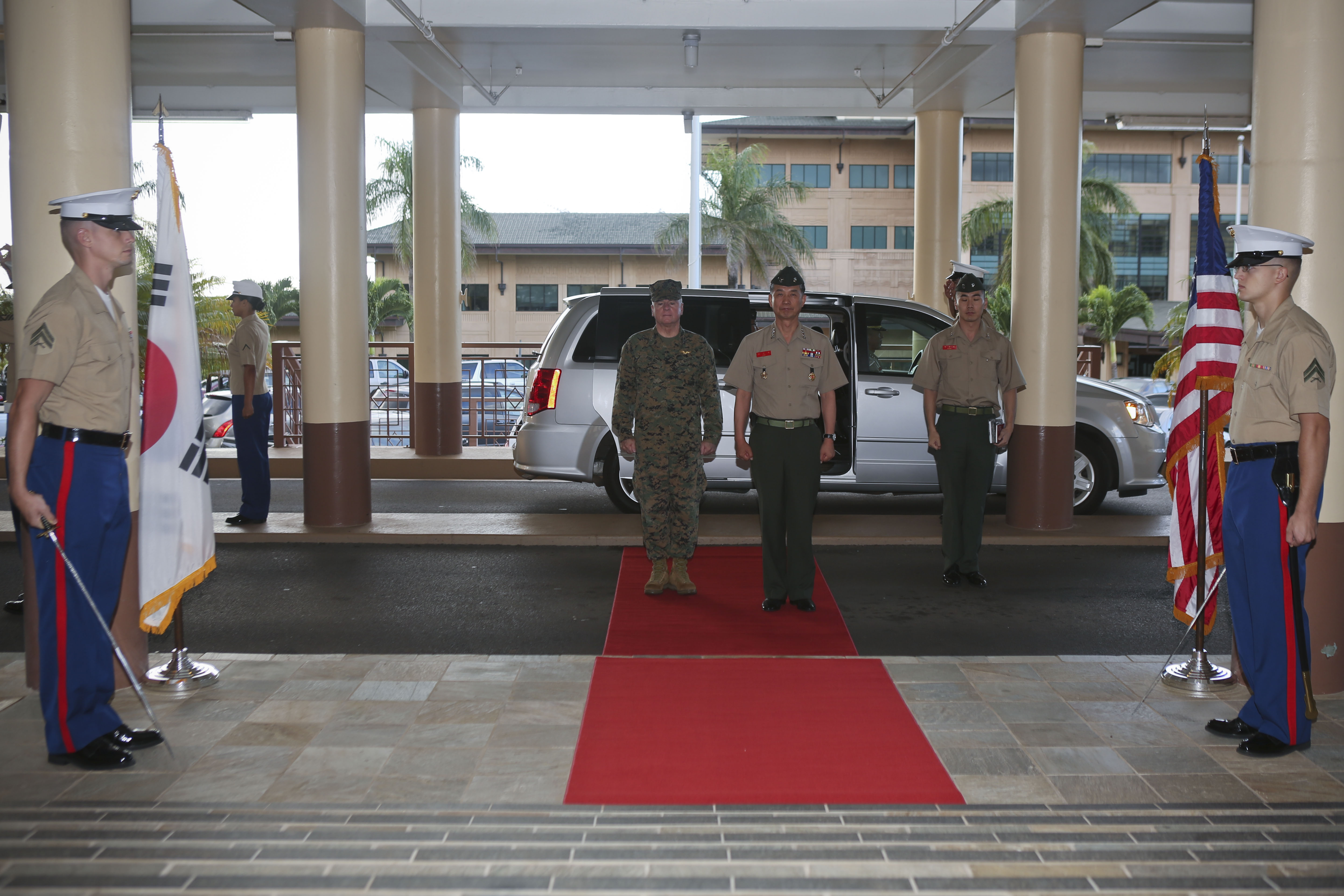 ROK CMC Arrival