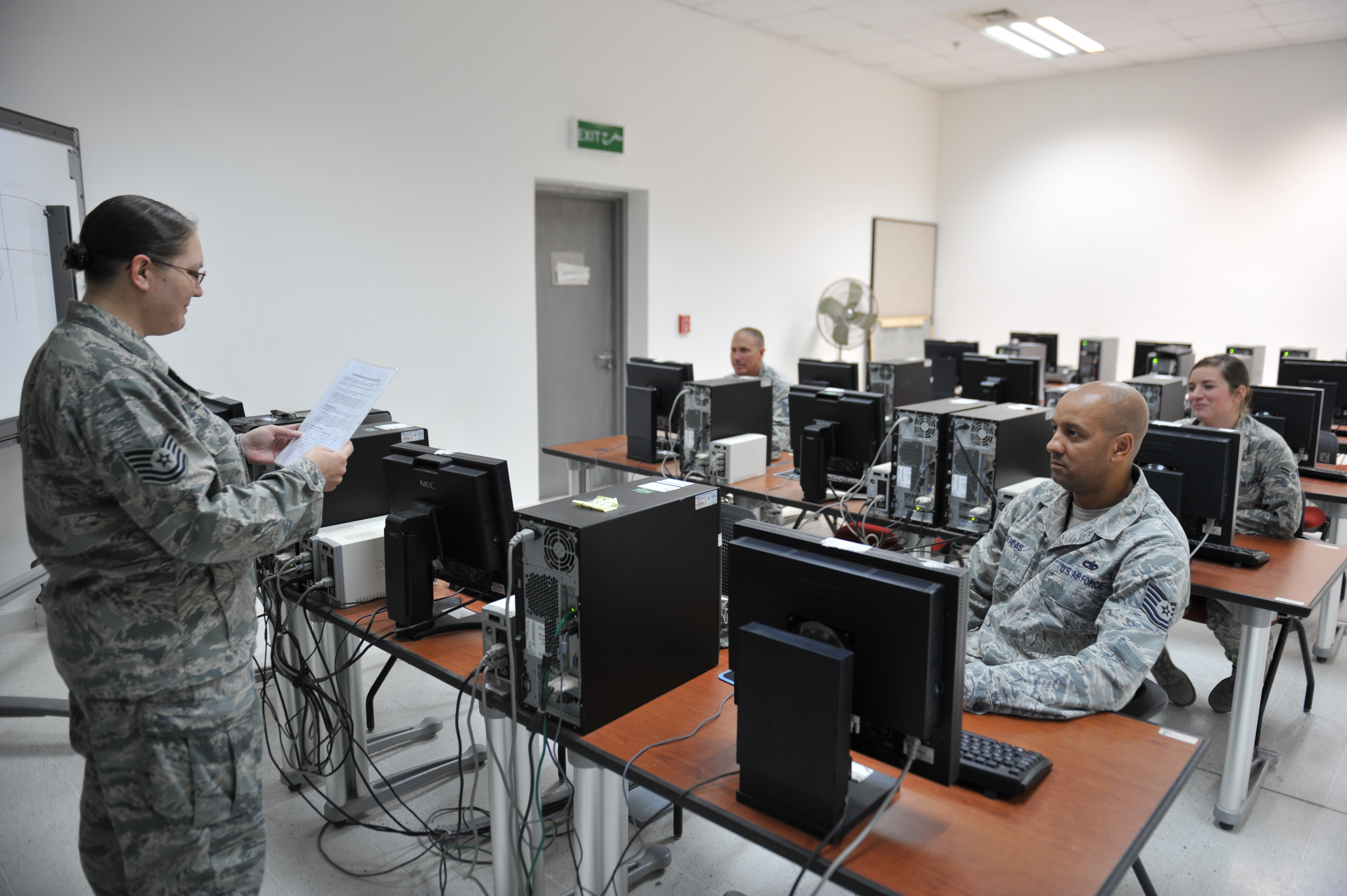 Deployed education center strengthens the mind > U.S. Air Forces ...