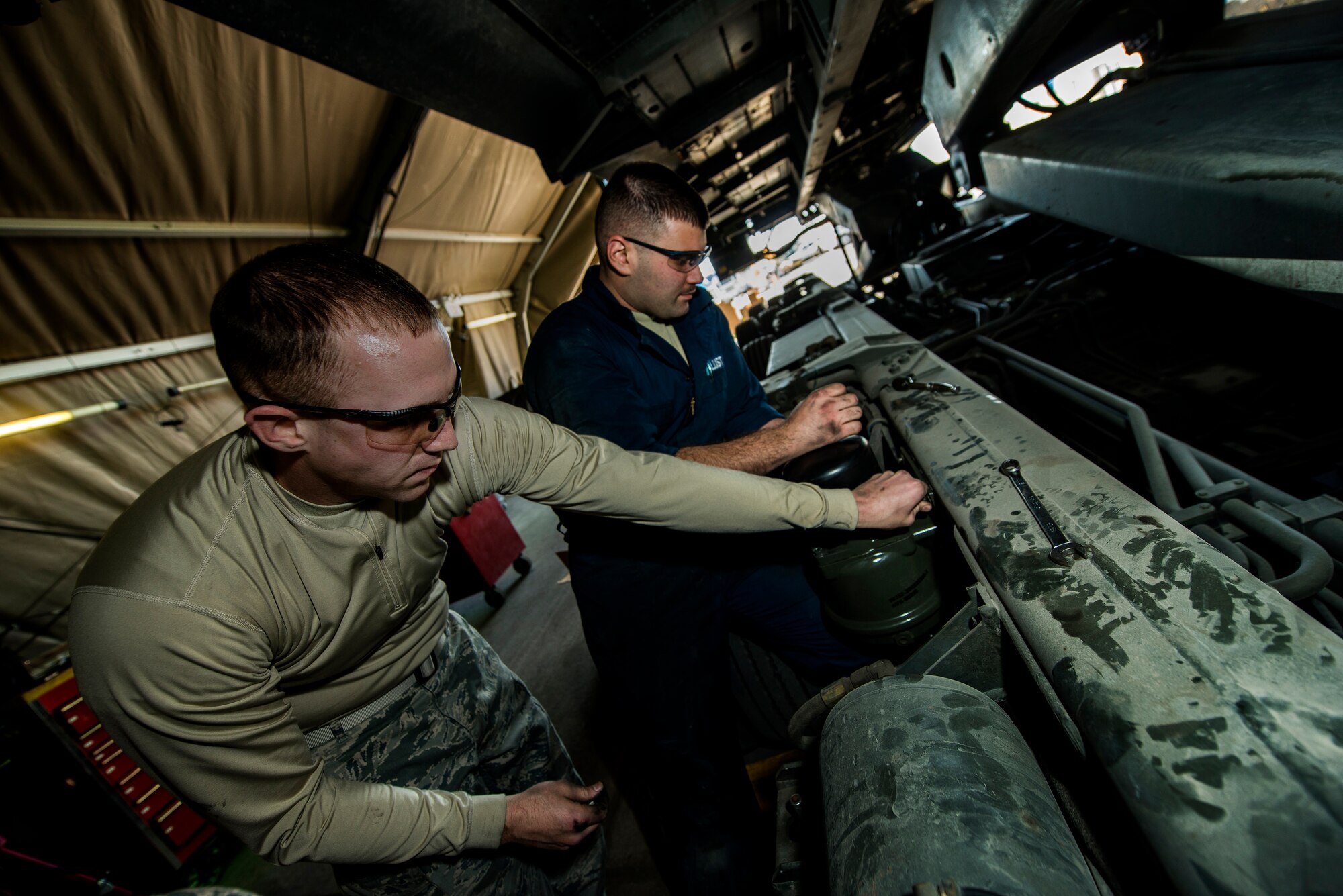 Expeditionary mechanics keep vehicles mission ready > U.S. Air Forces ...