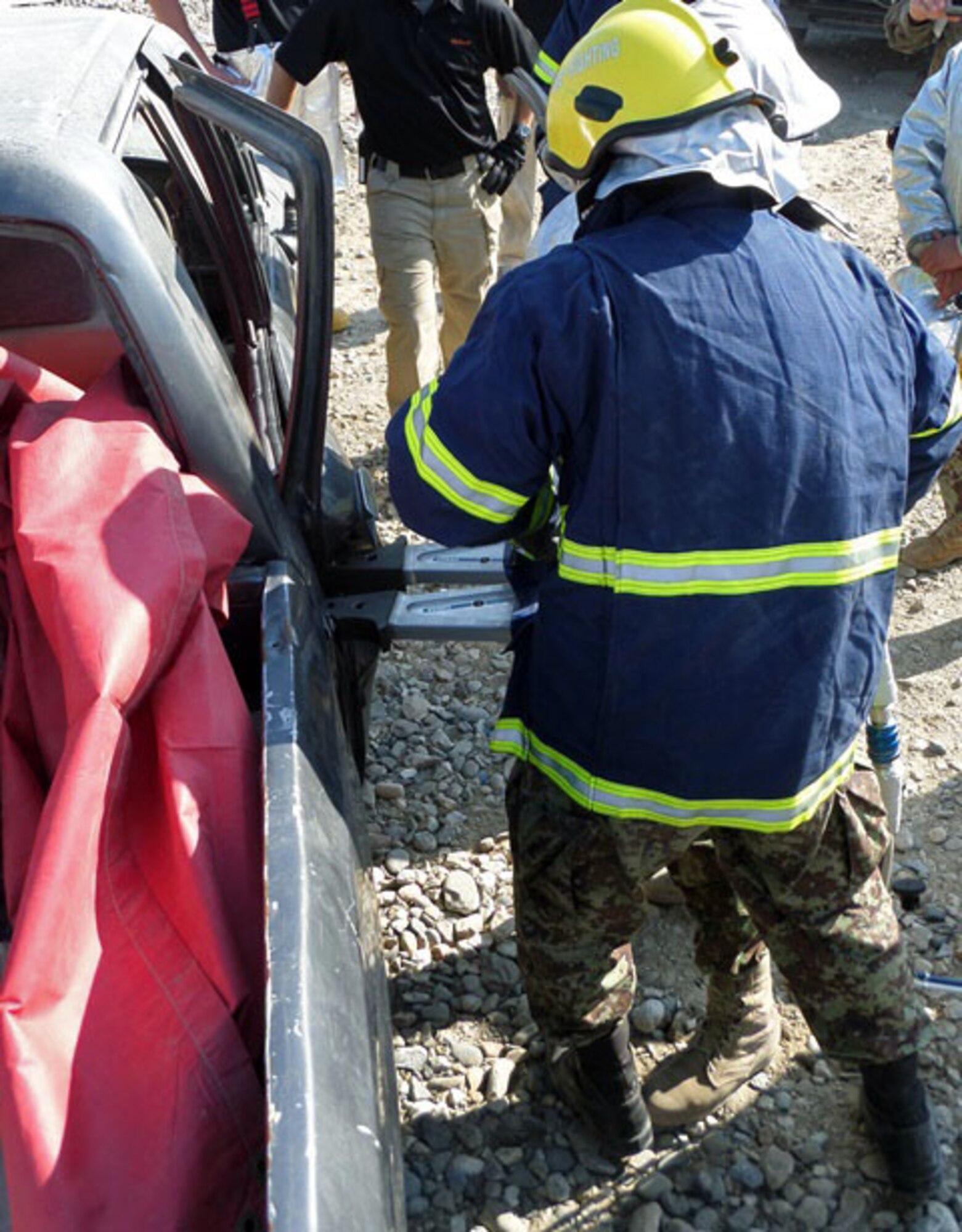 JAF firefighters conduct first live-fire training > U.S. Air Forces ...