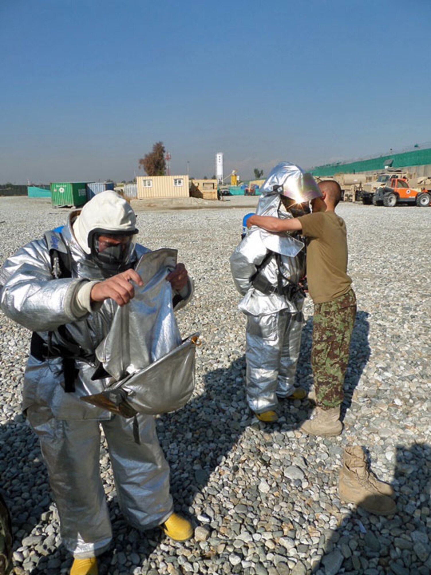 JAF firefighters conduct first live-fire training > U.S. Air Forces ...