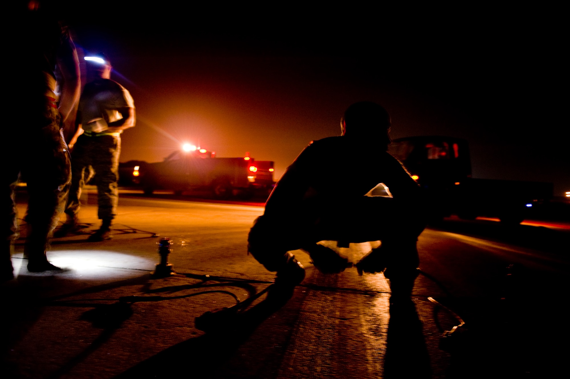 CES lights up the night > Kunsan Air Base > Kunsan Air Base