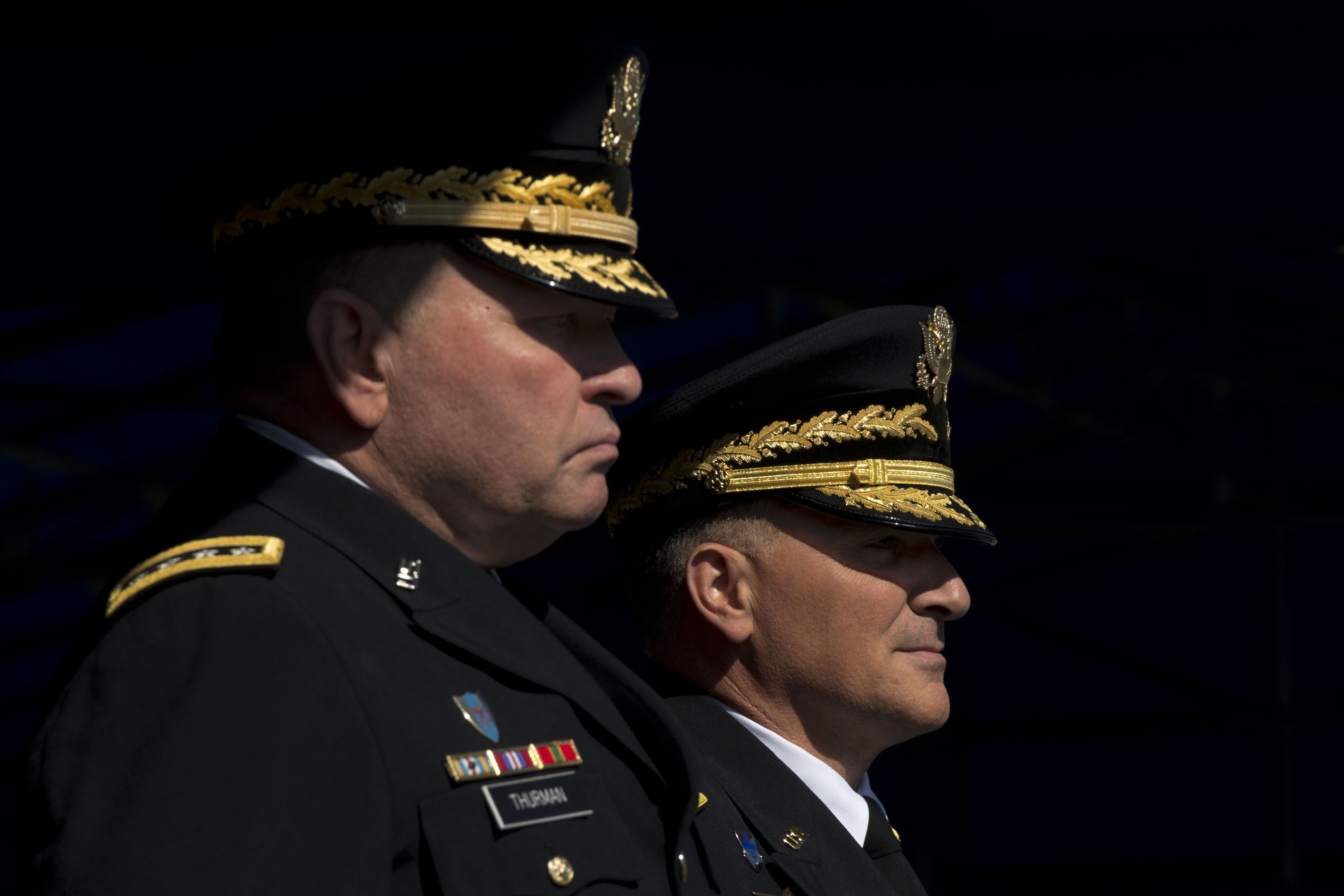 U.S. Army Gen. James D. Thurman, outgoing commanding general of U.S ...