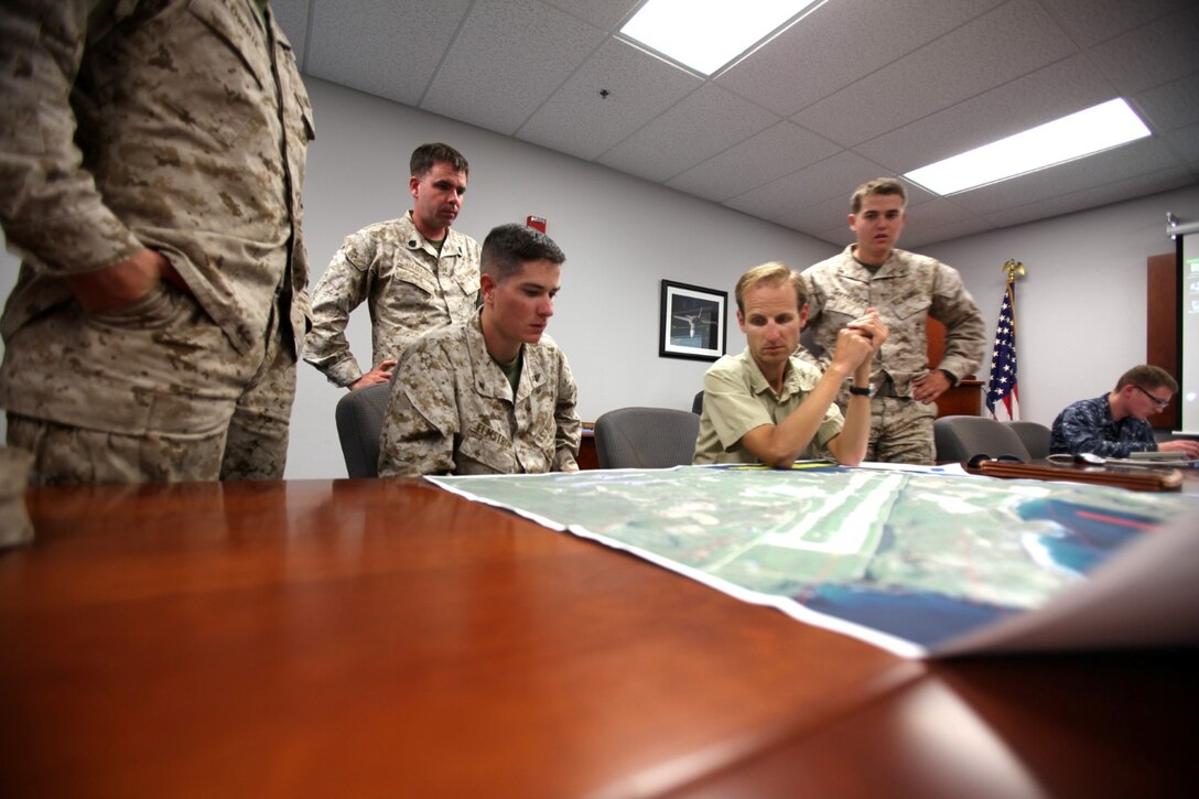 1st Intelligence Battalion surveys San Clemente Island landing zone