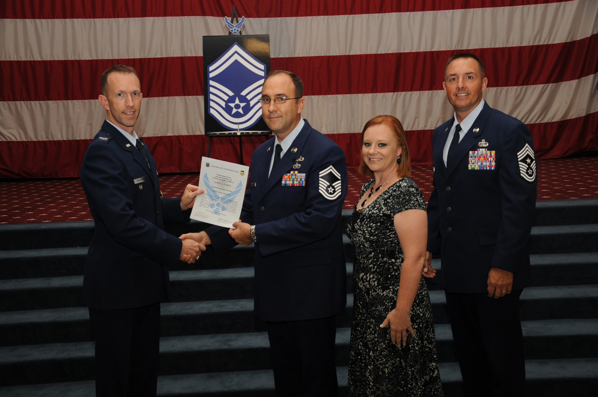 September Wing Promotion Ceremony