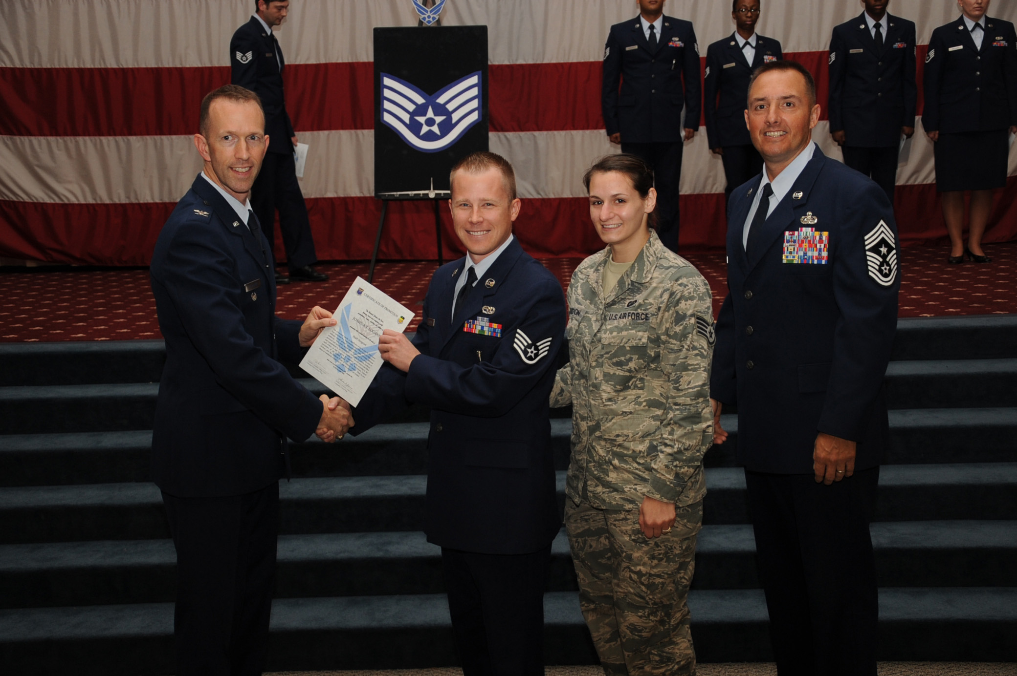 September Wing Promotion Ceremony
