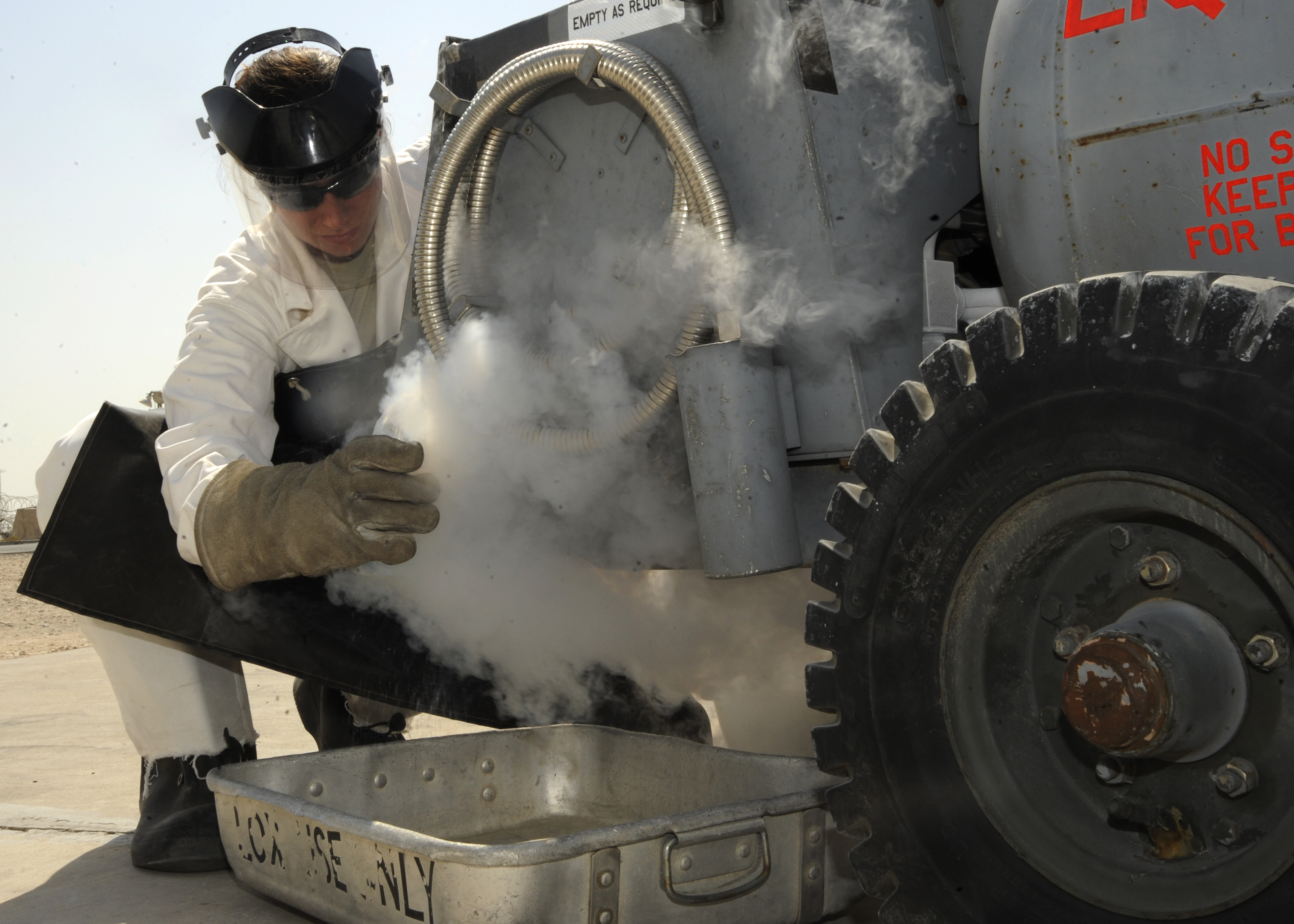 Cryogenics: Life source to the flying force > U.S. Air Forces Central ...