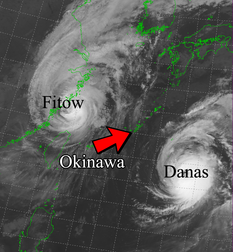 Kadena weathers Typhoon Fitow, prepares for Danas