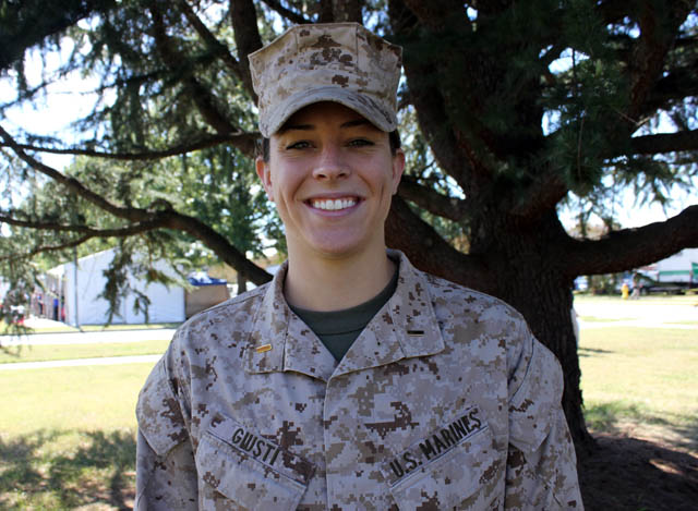 Marine offers lesson on commitment