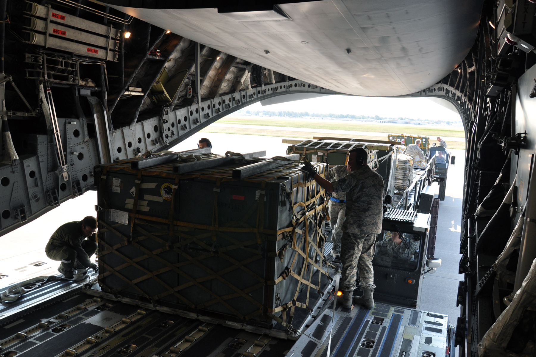 All in a day's work with the 87th APS > 445th Airlift Wing > Article ...