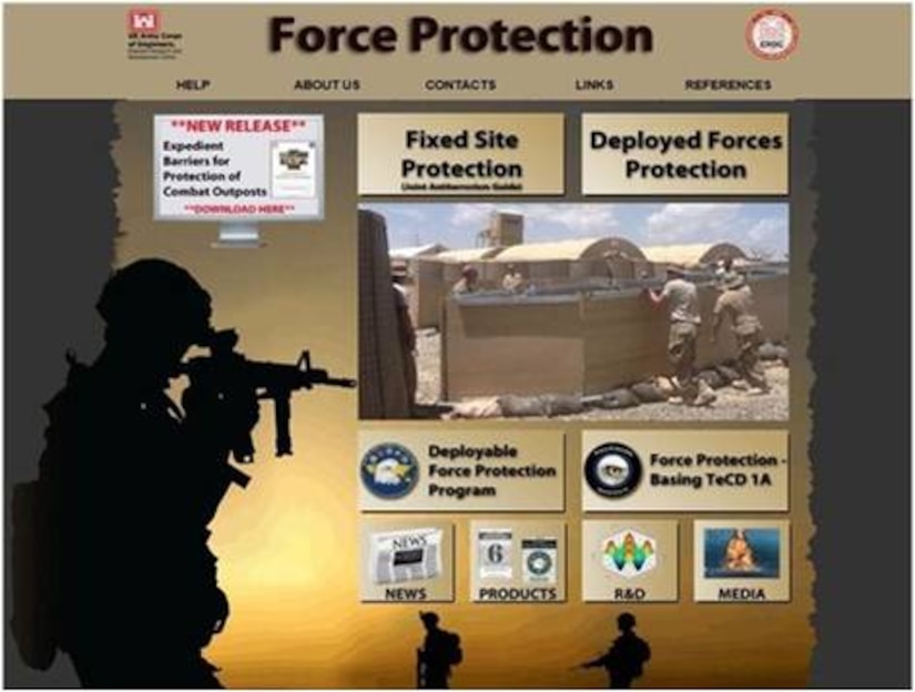 Force Protection Portal now available > Engineer Research and ...