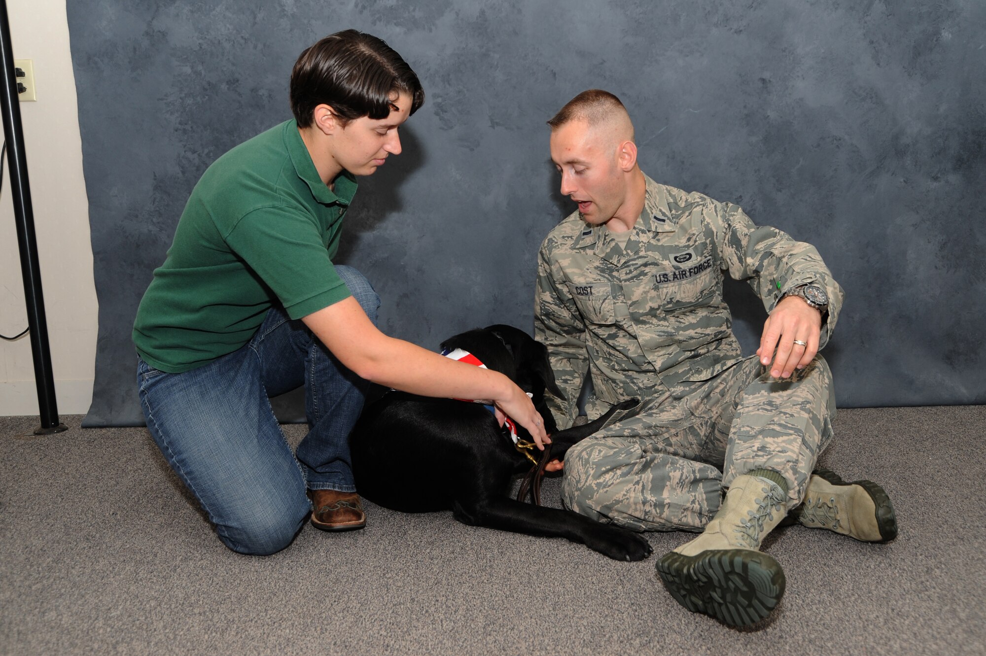 Scott couple enjoys fostering service dogs > Scott Air Force Base ...