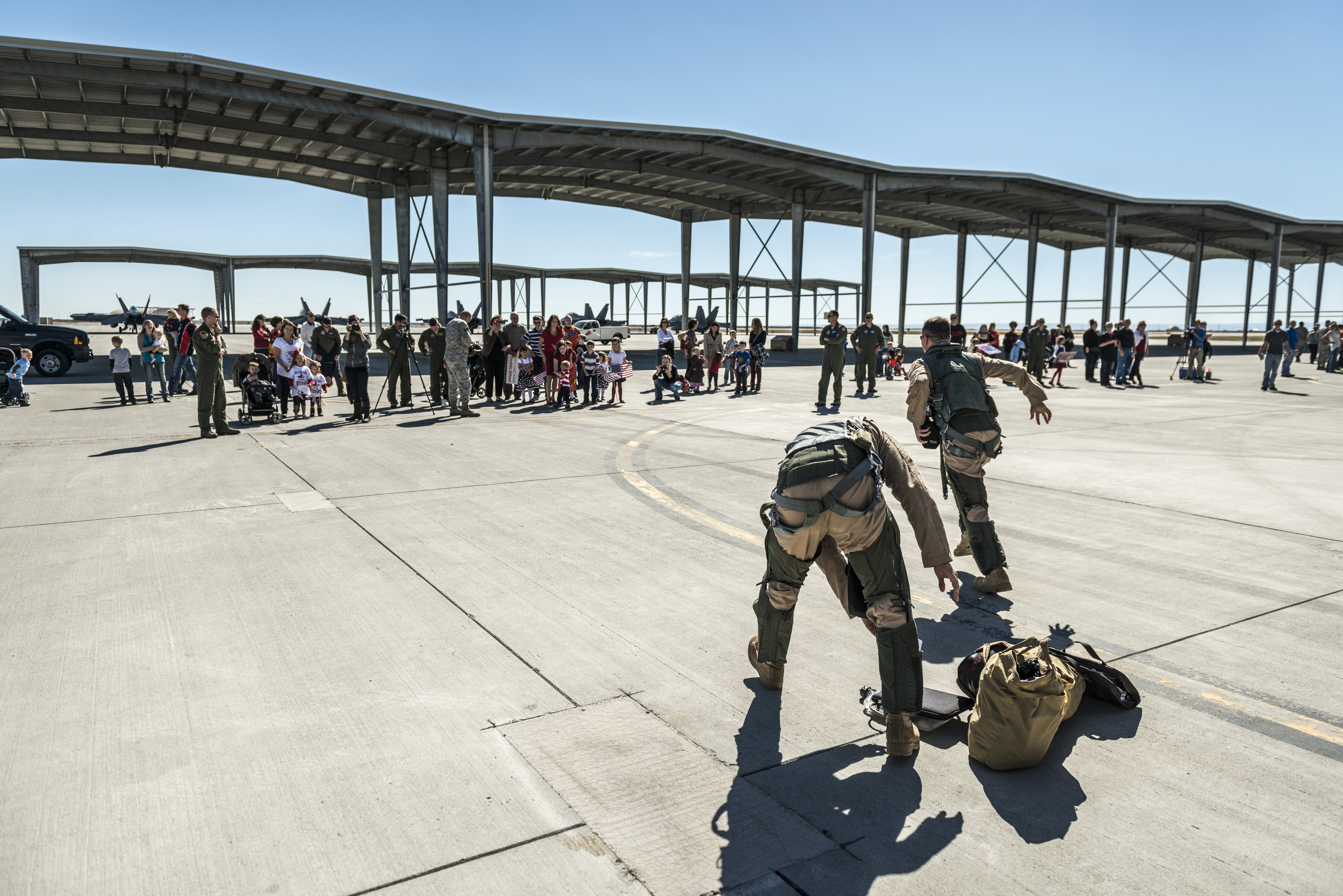 Airmen, jets return from deployment > Mountain Home Air Force Base ...