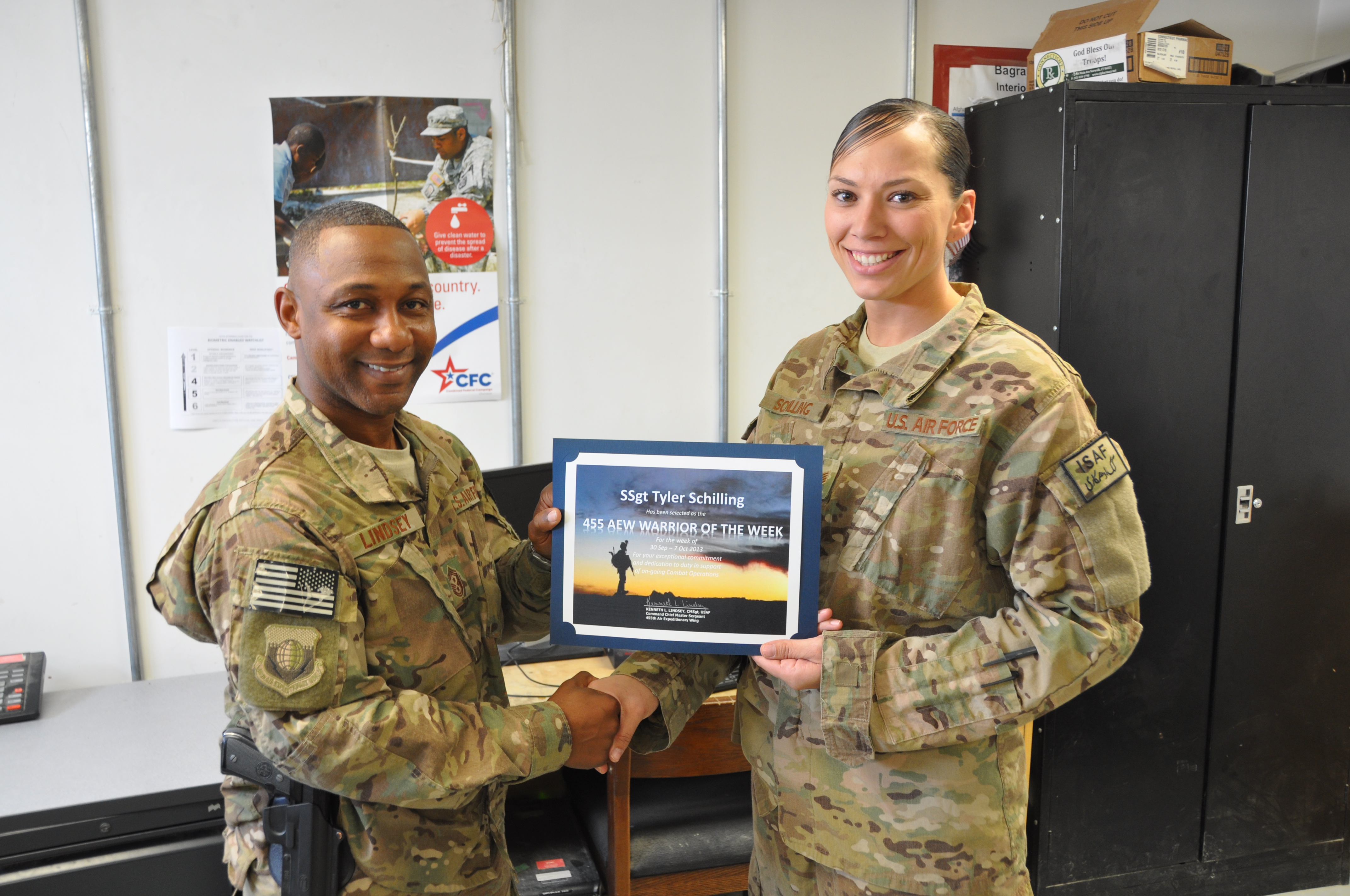 'Warrior of the Week' Staff Sgt. Tyler Schilling > U.S. Air Forces ...