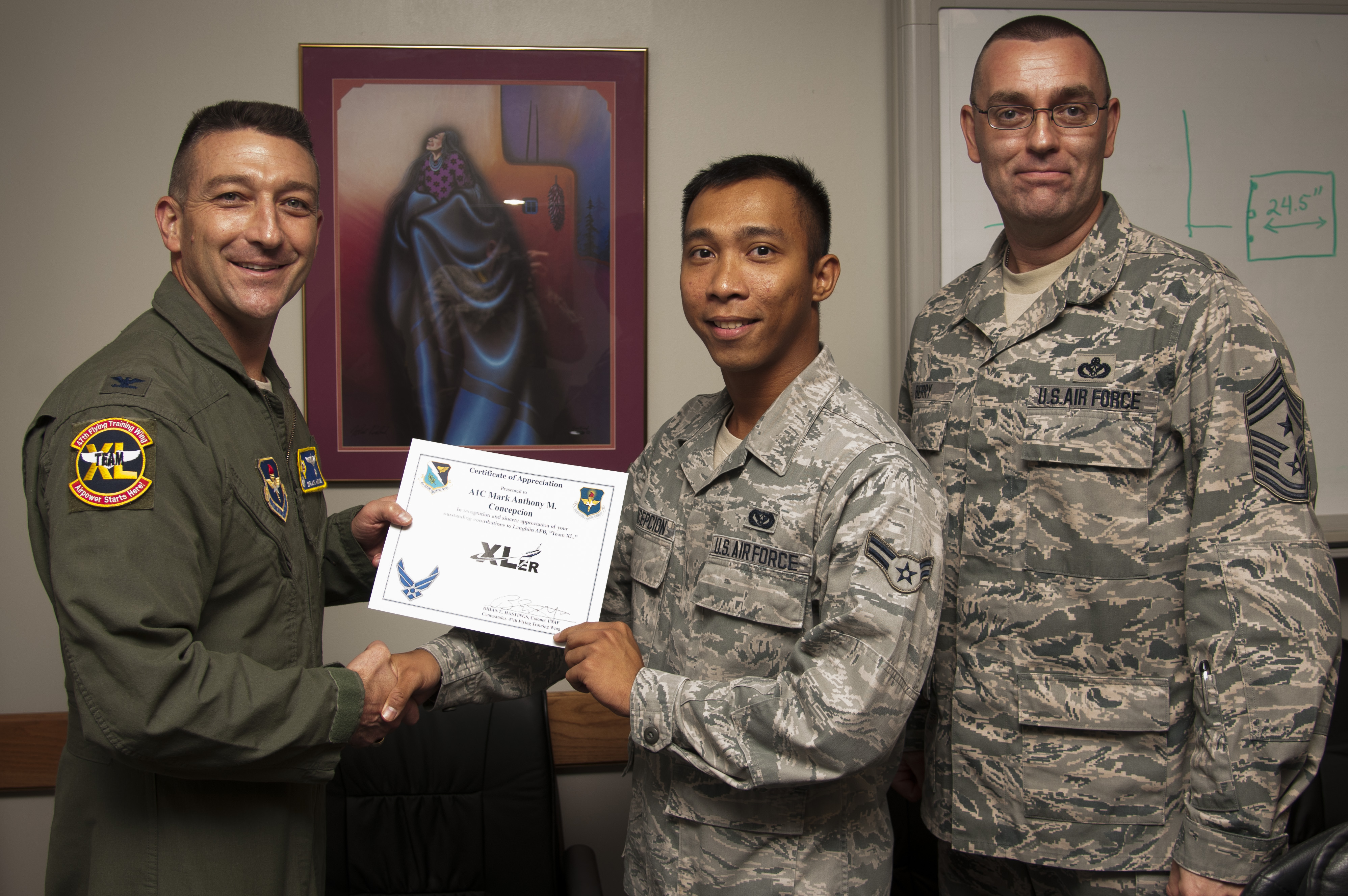 Laughlin XLer: Airman 1st Class Mark Anthony Concepcion, 47th CES ...