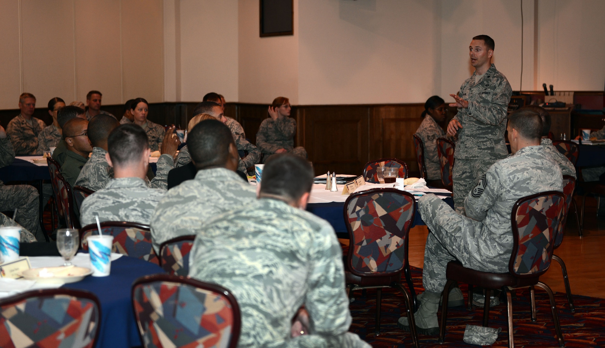 Team Mildenhall holds cross-talk for commanders, first sergeants ...