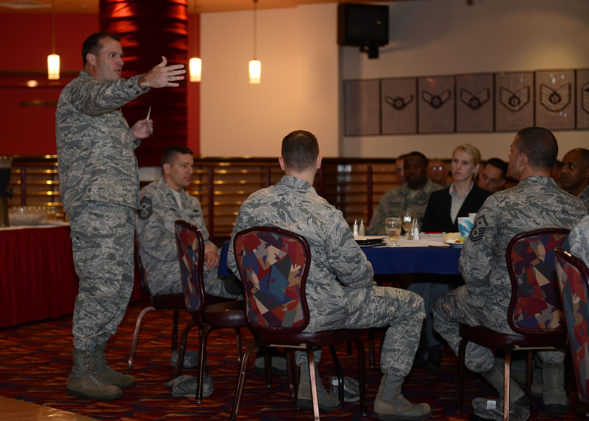 Team Mildenhall holds cross-talk for commanders, first sergeants ...