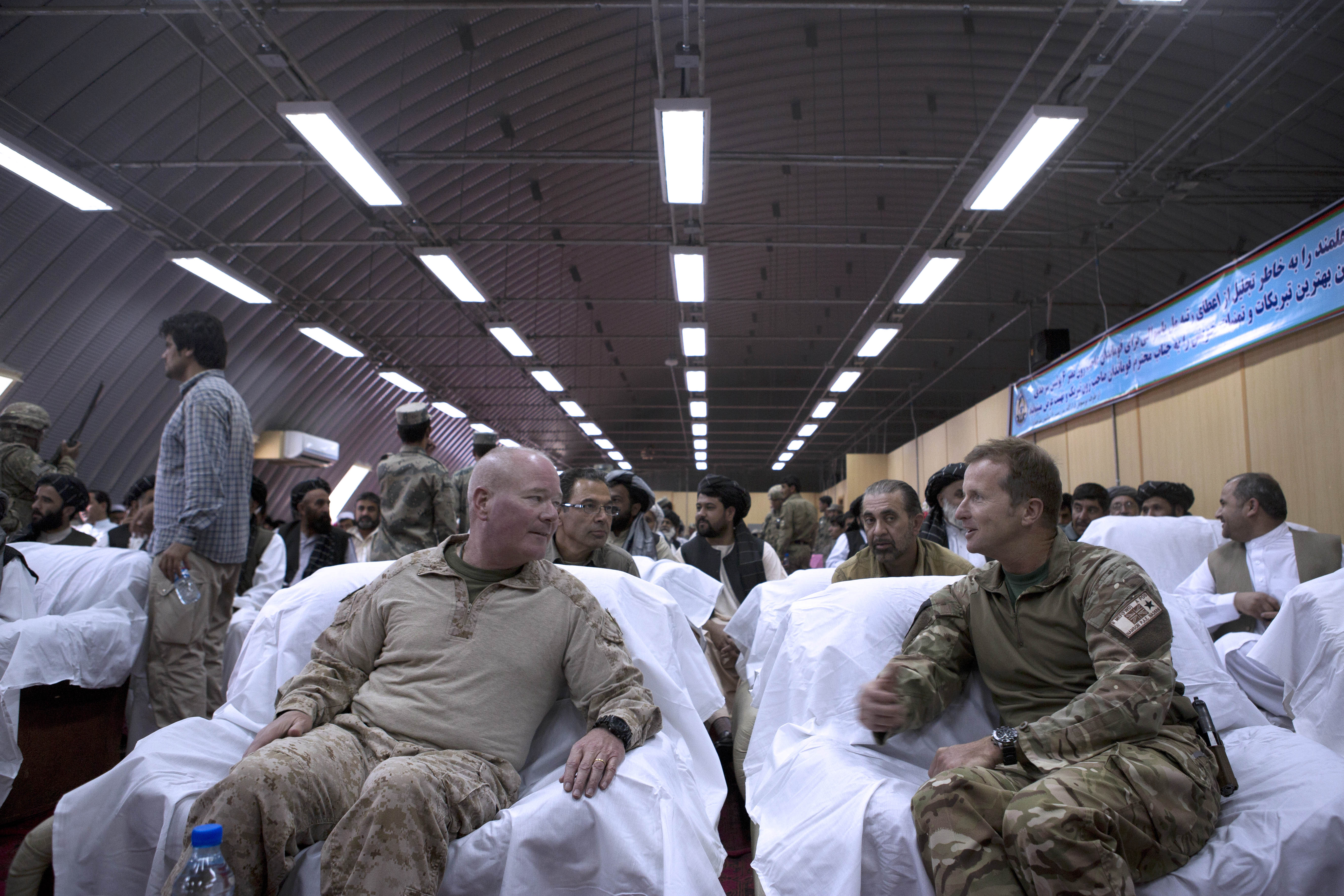 U.S Marine Corps Maj. Gen. Walter L. Miller Jr., commanding general of ...