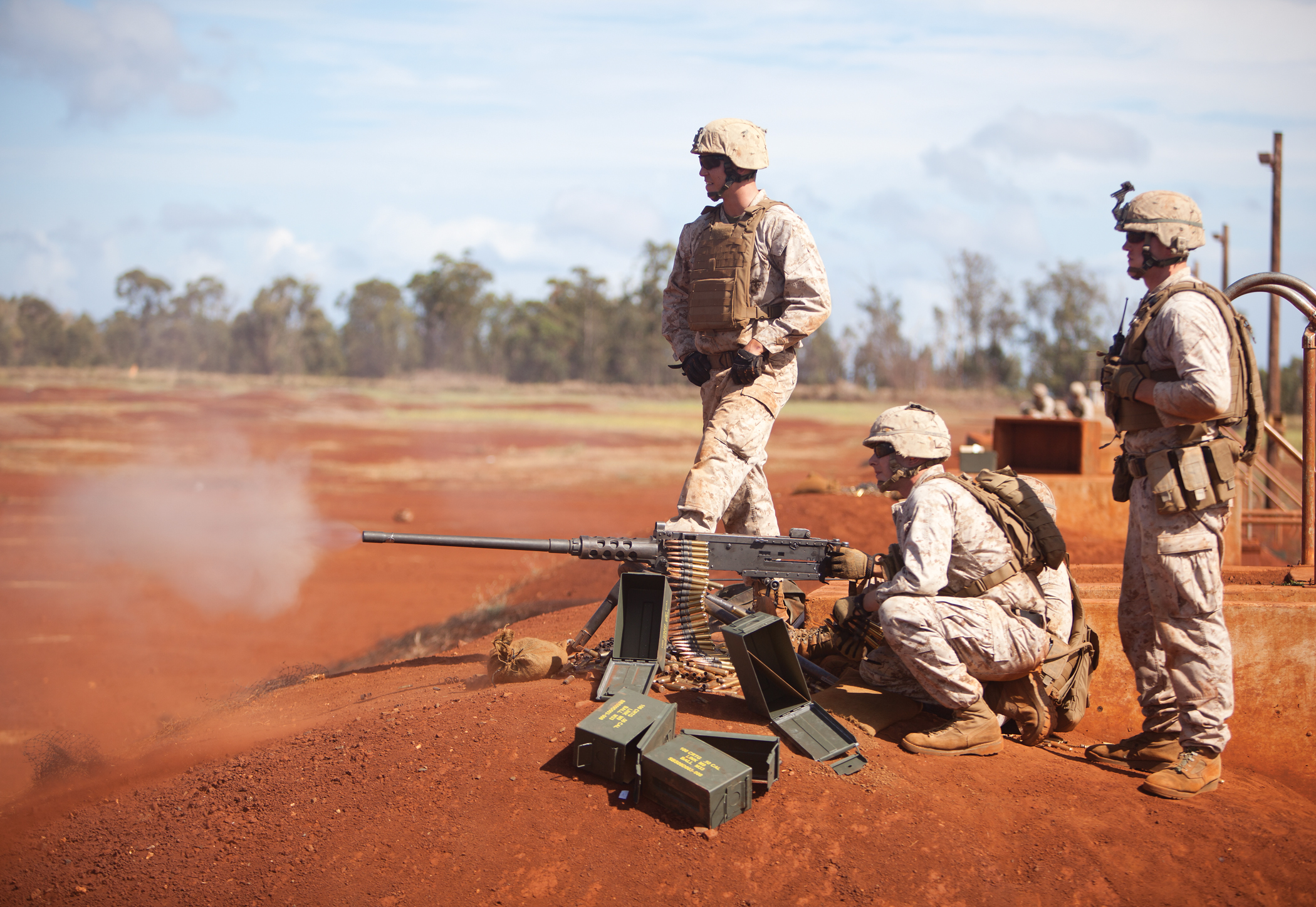 'Lava Dogs' machine gunners conduct weapons package training > Marine ...