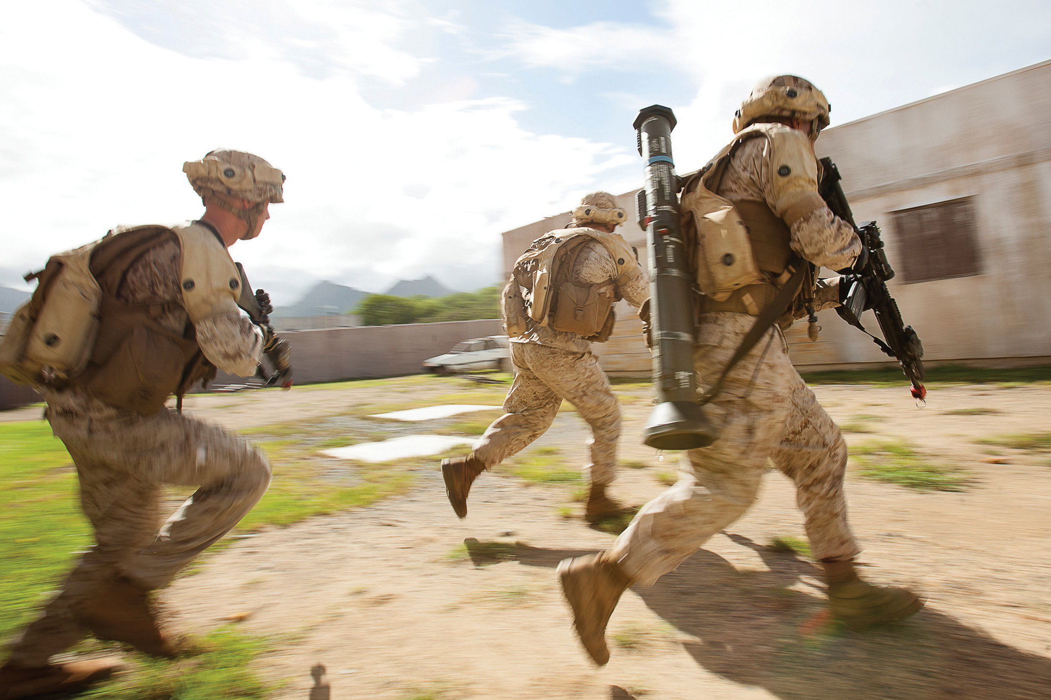 MOUT training highlights urban warfighting