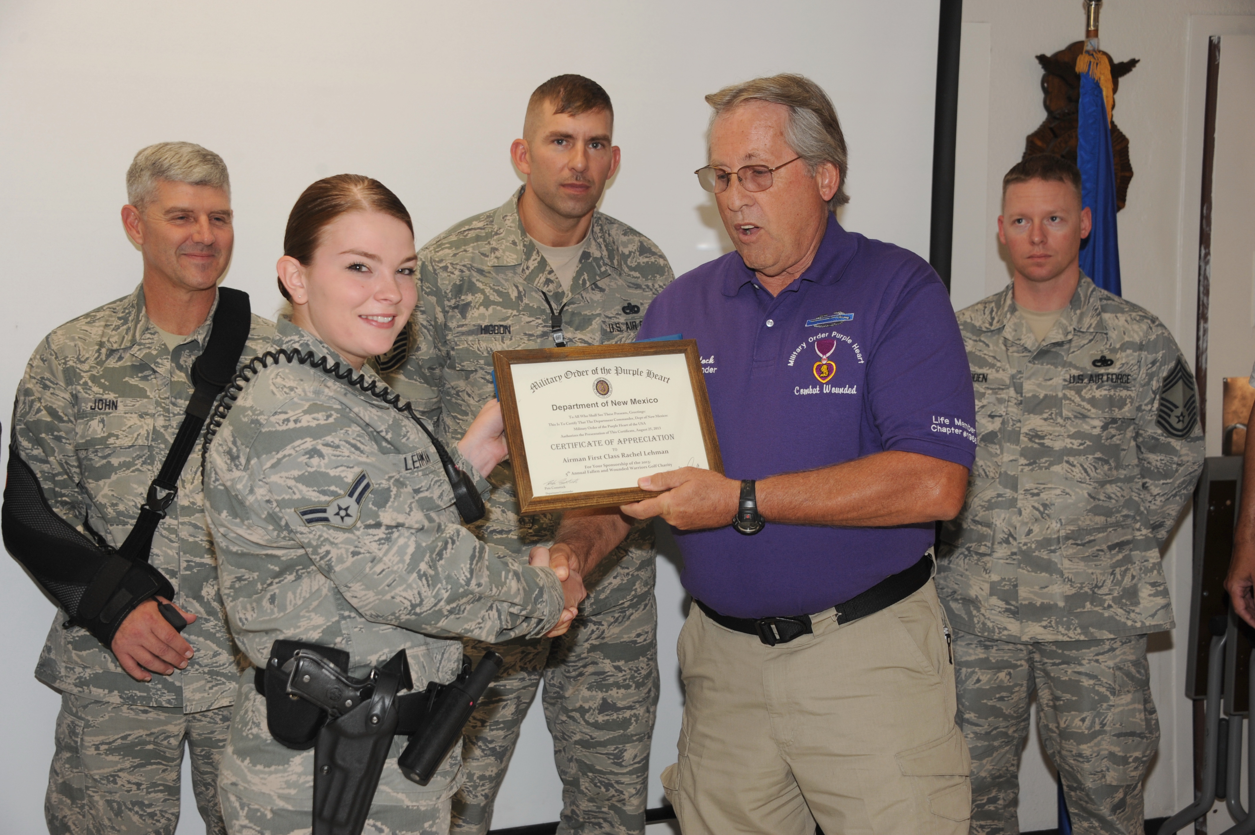 Sharp Troop Award: Airman 1st Class Rachel Lehman > Kirtland Air Force ...