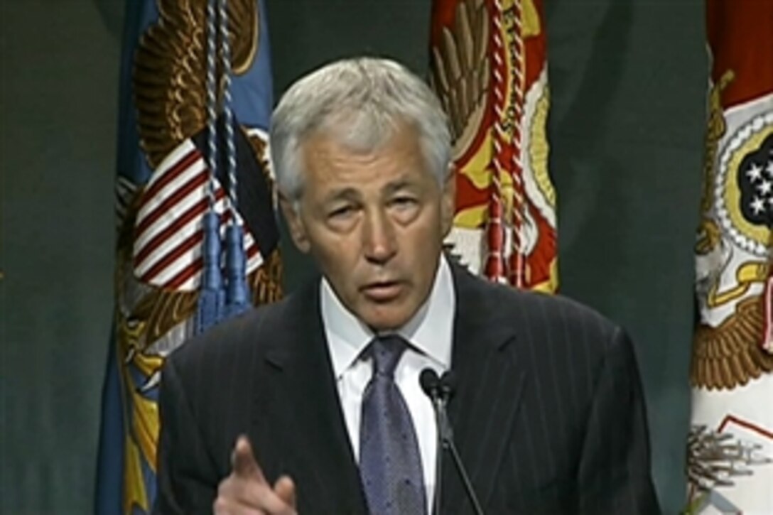 HAGEL REMARKS | U.S. Department of War