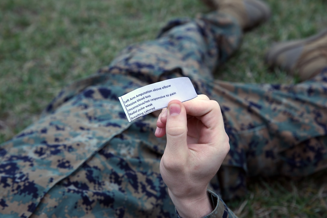Marines, sailors with BSRF-14 execute drill to sustain medical capabilities